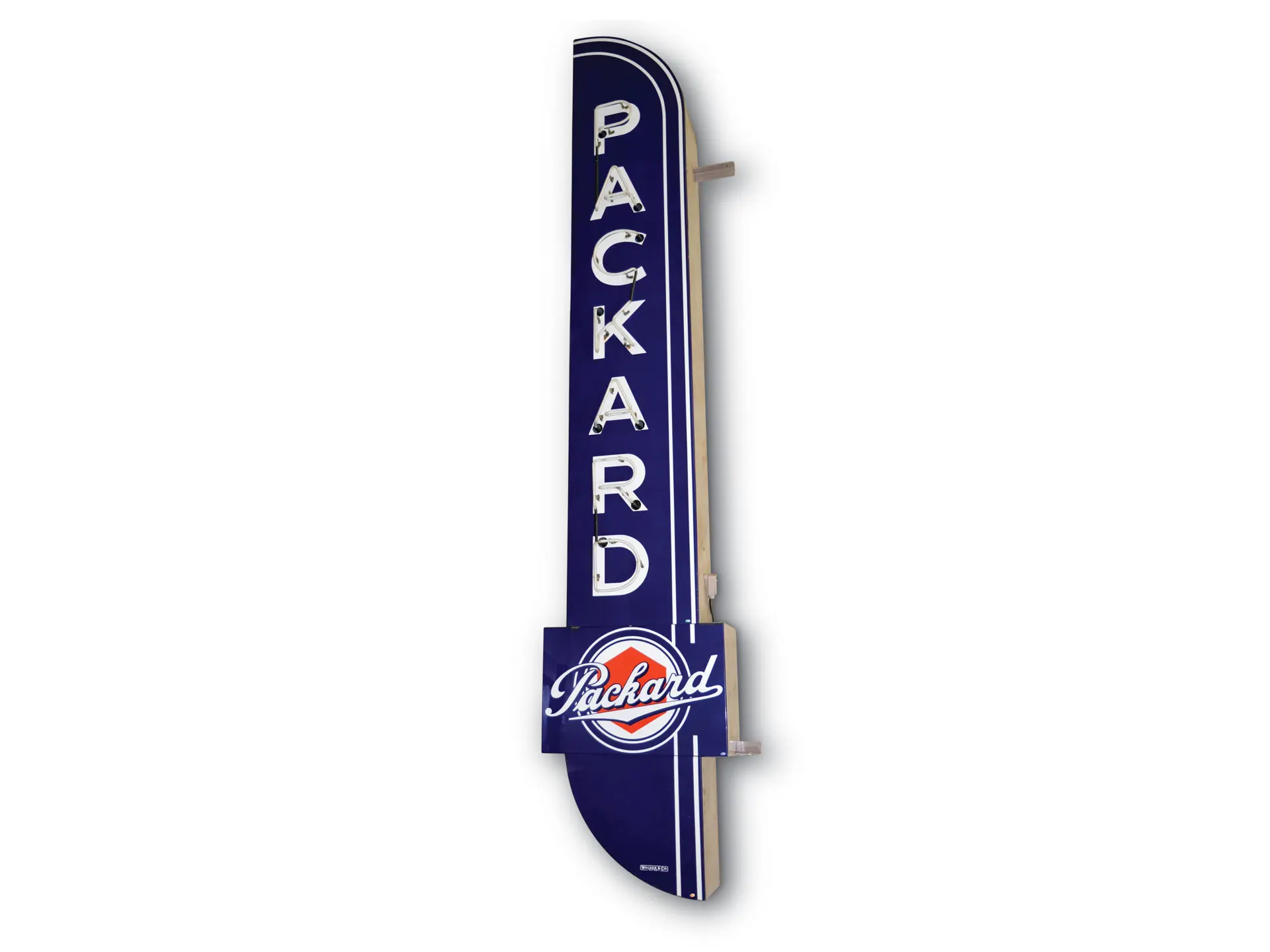 Packard with Lug Nut Logo Neon Vertical Sign | Auburn Spring 2019 | RM ...