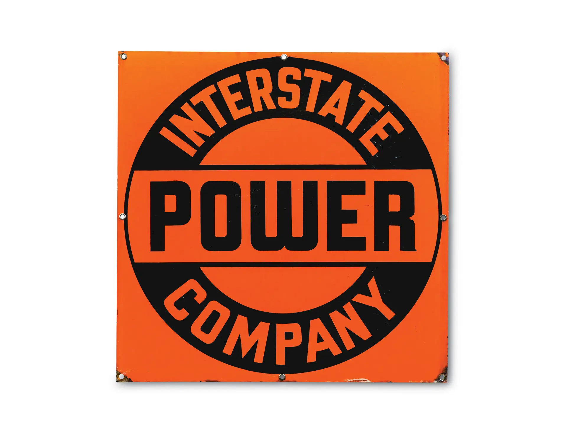Interstate Power Company Sign | Auburn Spring 2019 | RM Sotheby's
