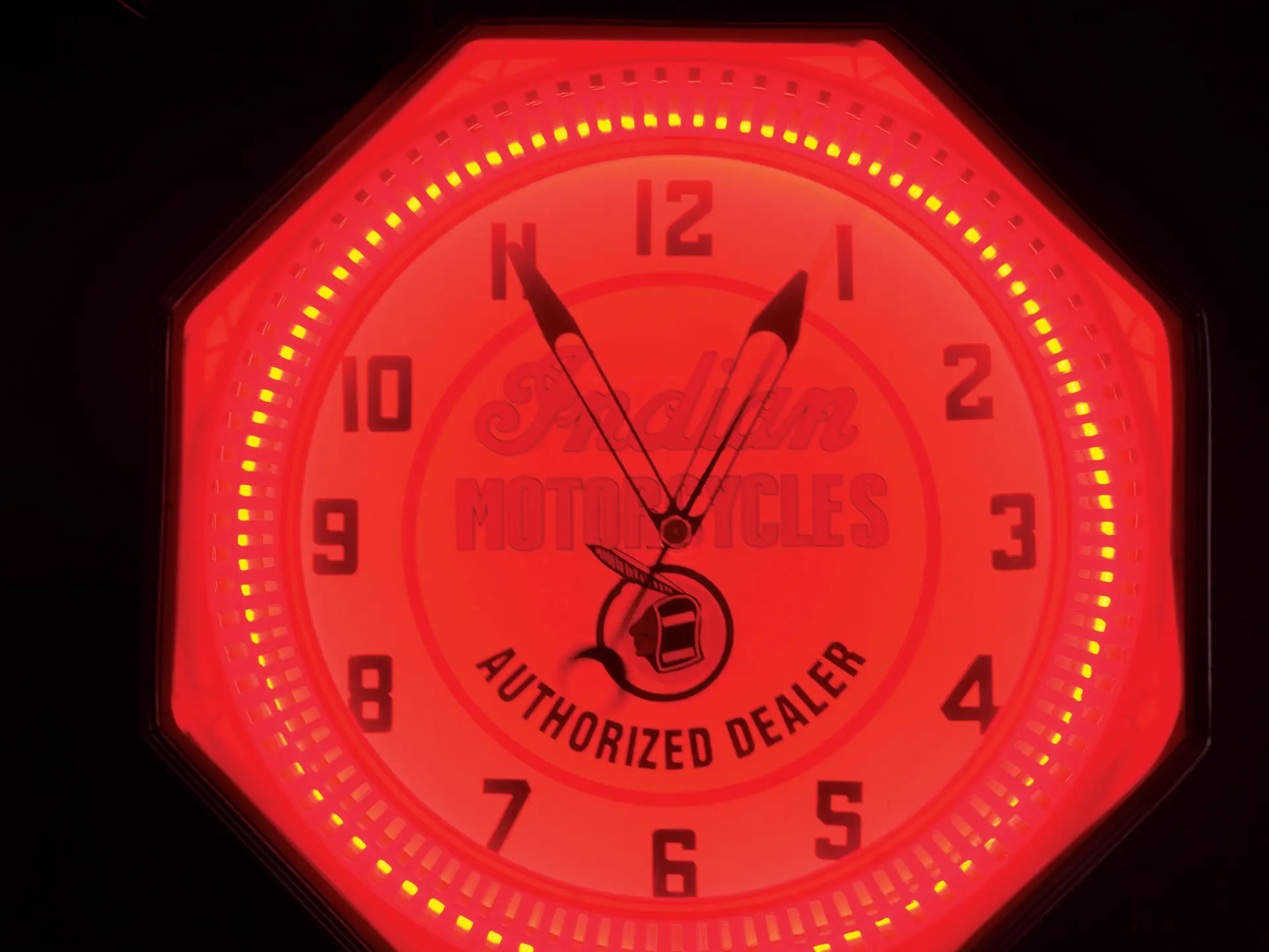 Indian Motorcycles Spinner Clock | The Al Wiseman Collection | RM Sotheby's