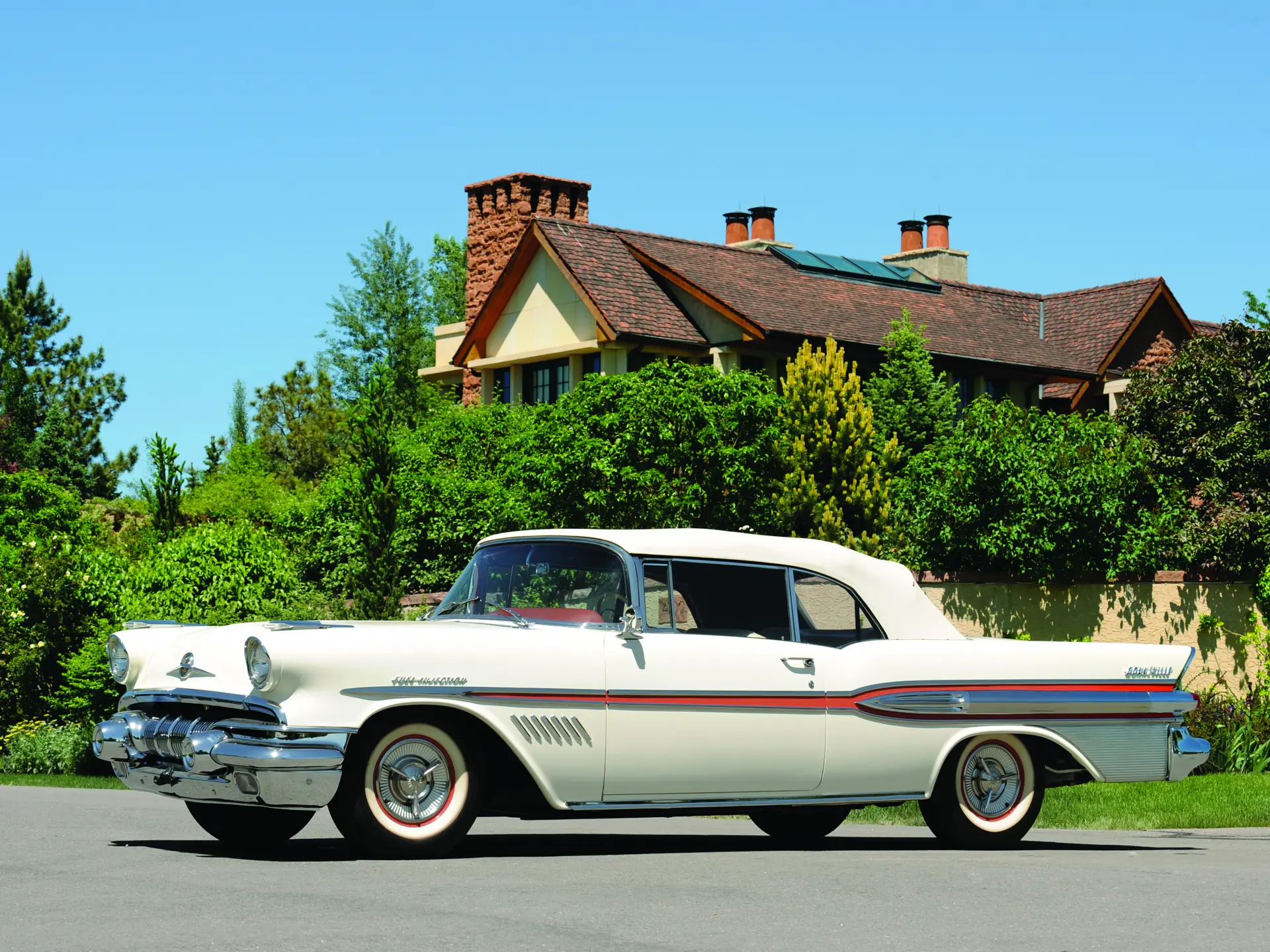 1957 Pontiac Fuel-Injected Convertible Bonneville | Vintage Motor Cars ...