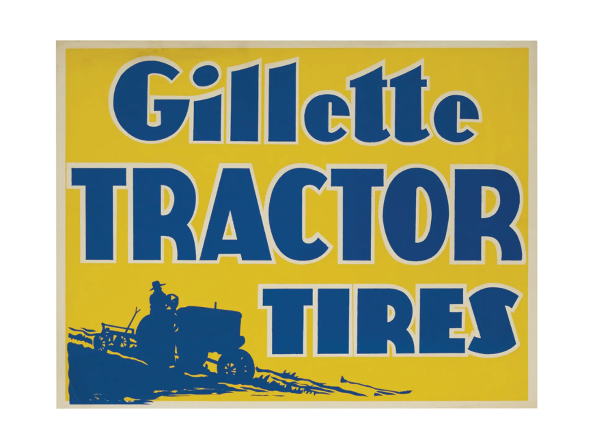 Gillette Tractor Tires | Monterey Sports & Classic Car Auction 2007 ...