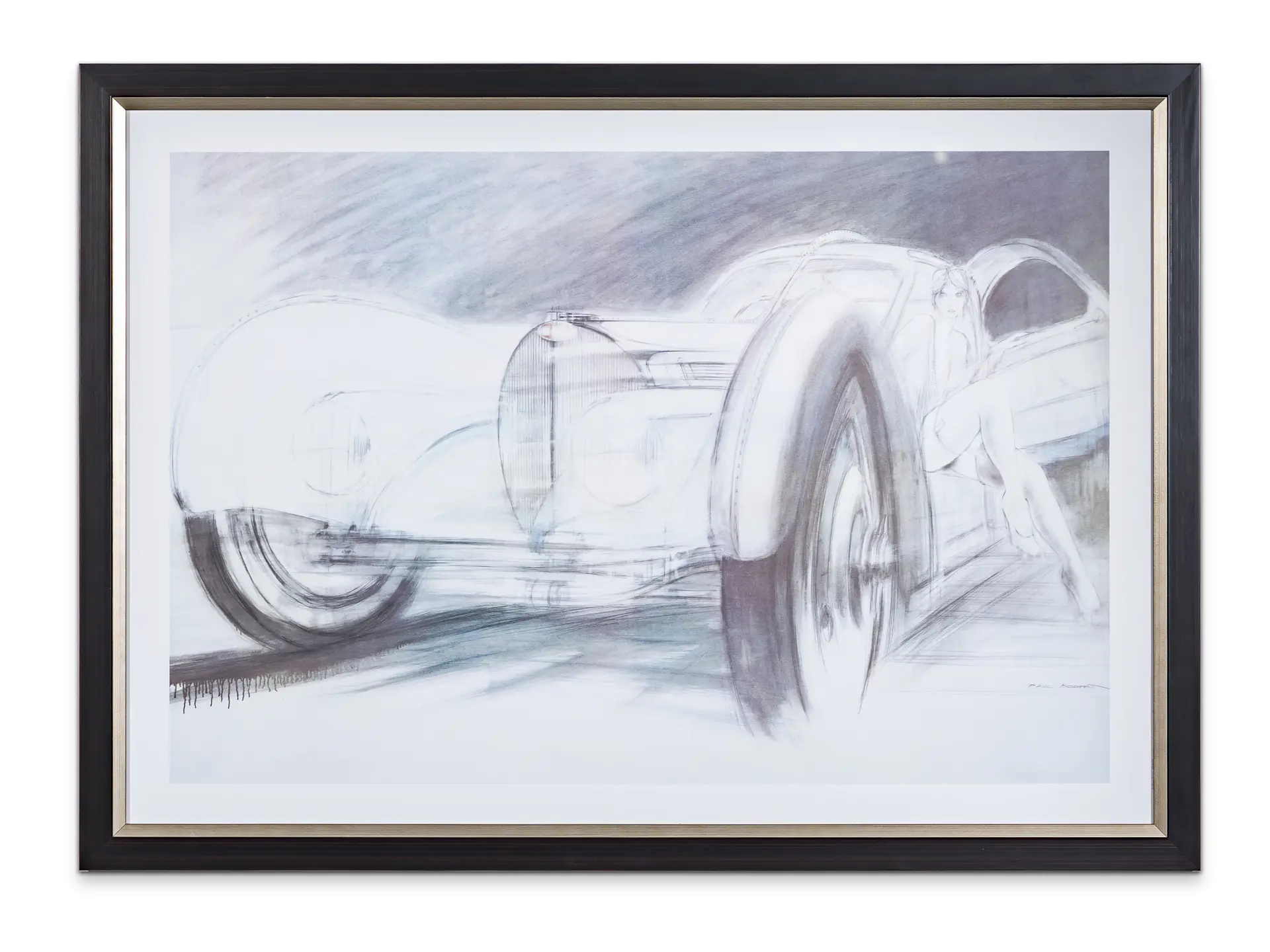 Bugatti Atlantic Framed Print by Paul Bouvot | Hershey 2022 | RM Sotheby's