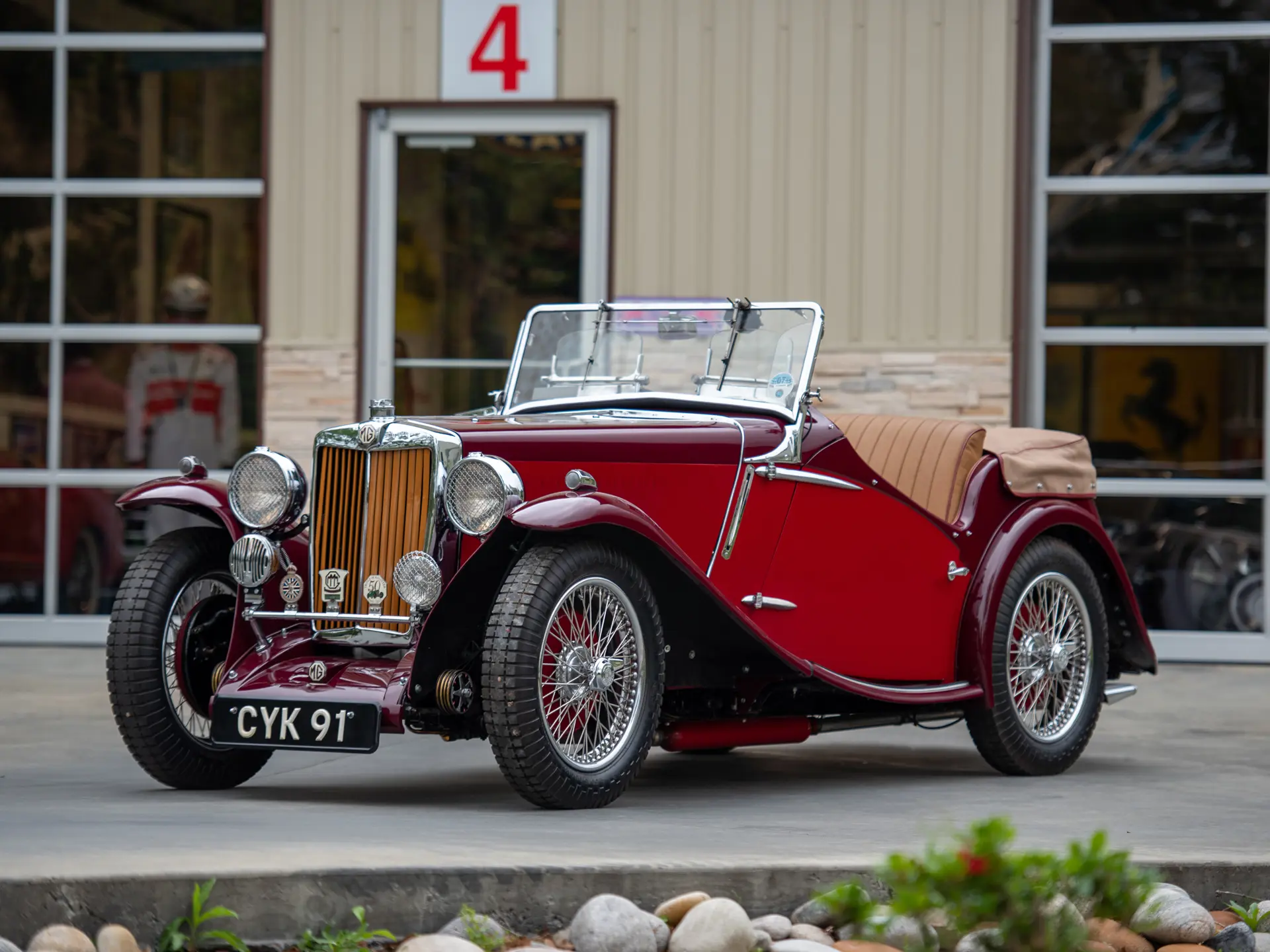 1936 MG NB Magnette Two-Seater | Gene Ponder Collection | RM Sotheby's