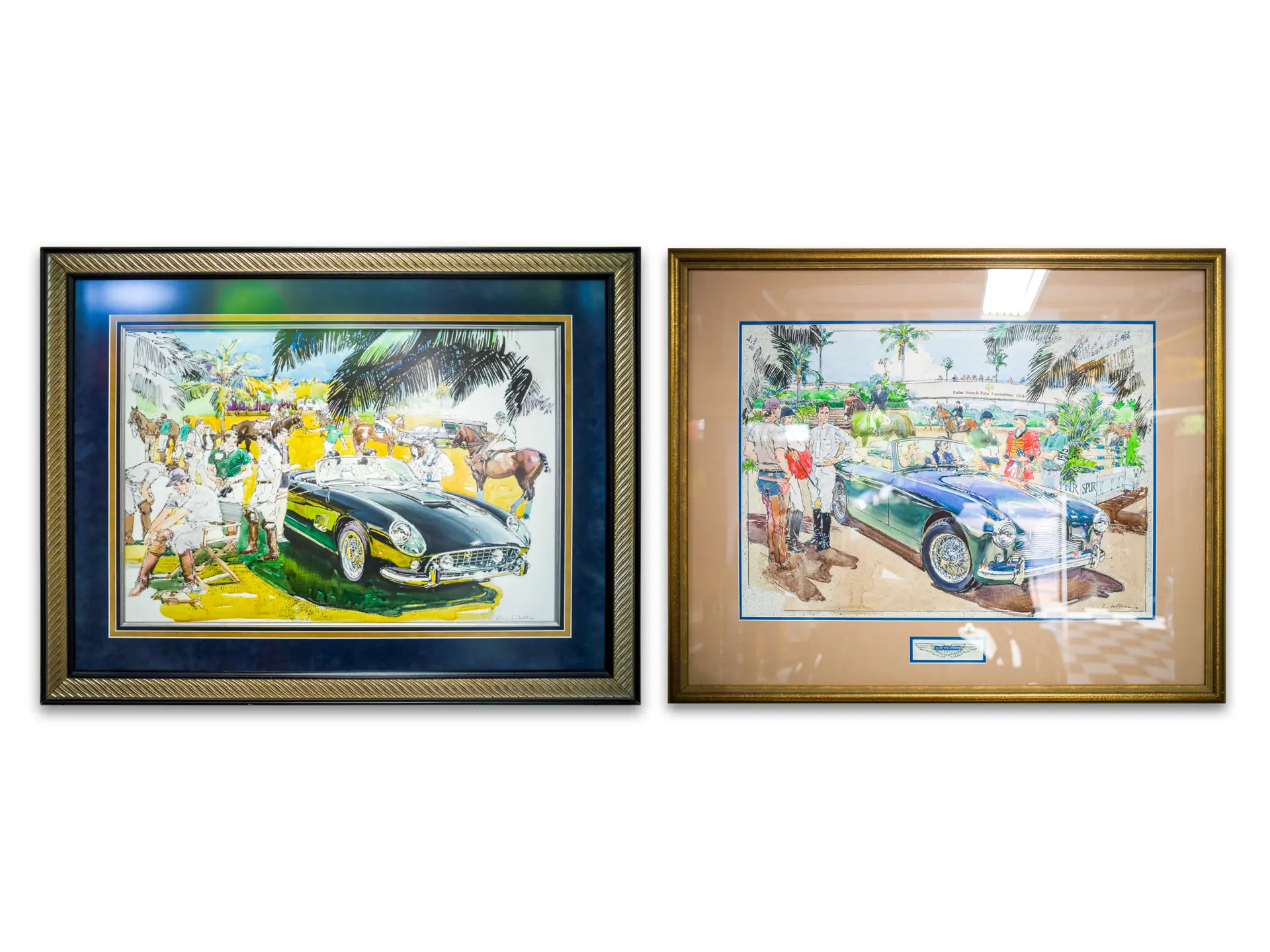 Pair of Ken Dallas Framed Artworks | Gene Ponder Collection | RM Sotheby's