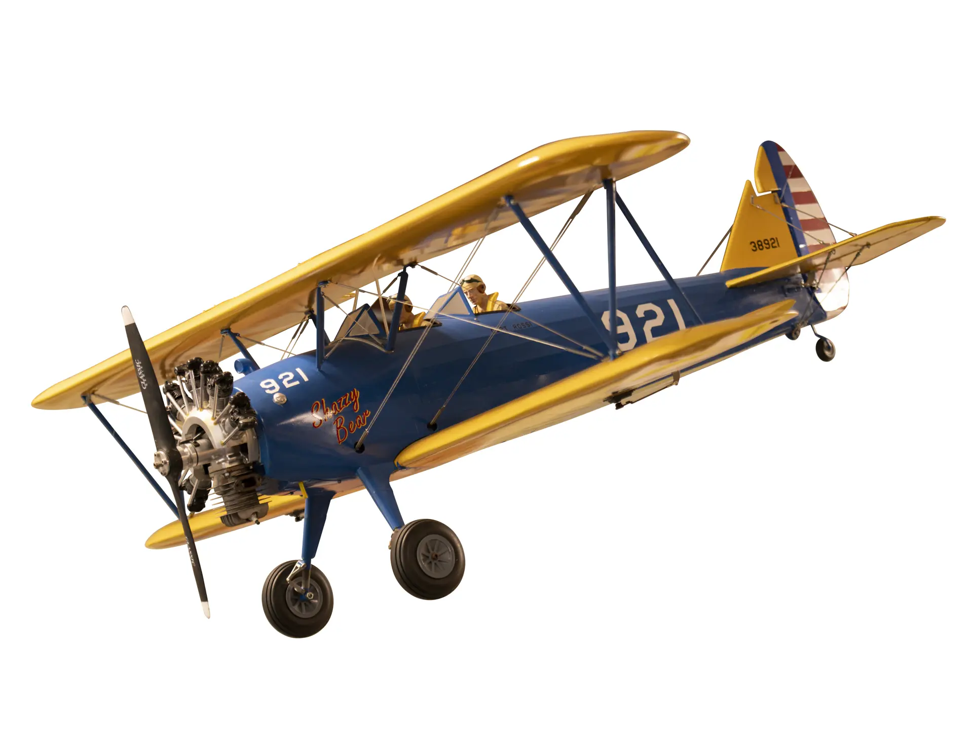 USAAF Boeing-Stearman Model 75 "Shazzy Bear" Model Airplane | Gene Ponder Collection | RM Sotheby's
