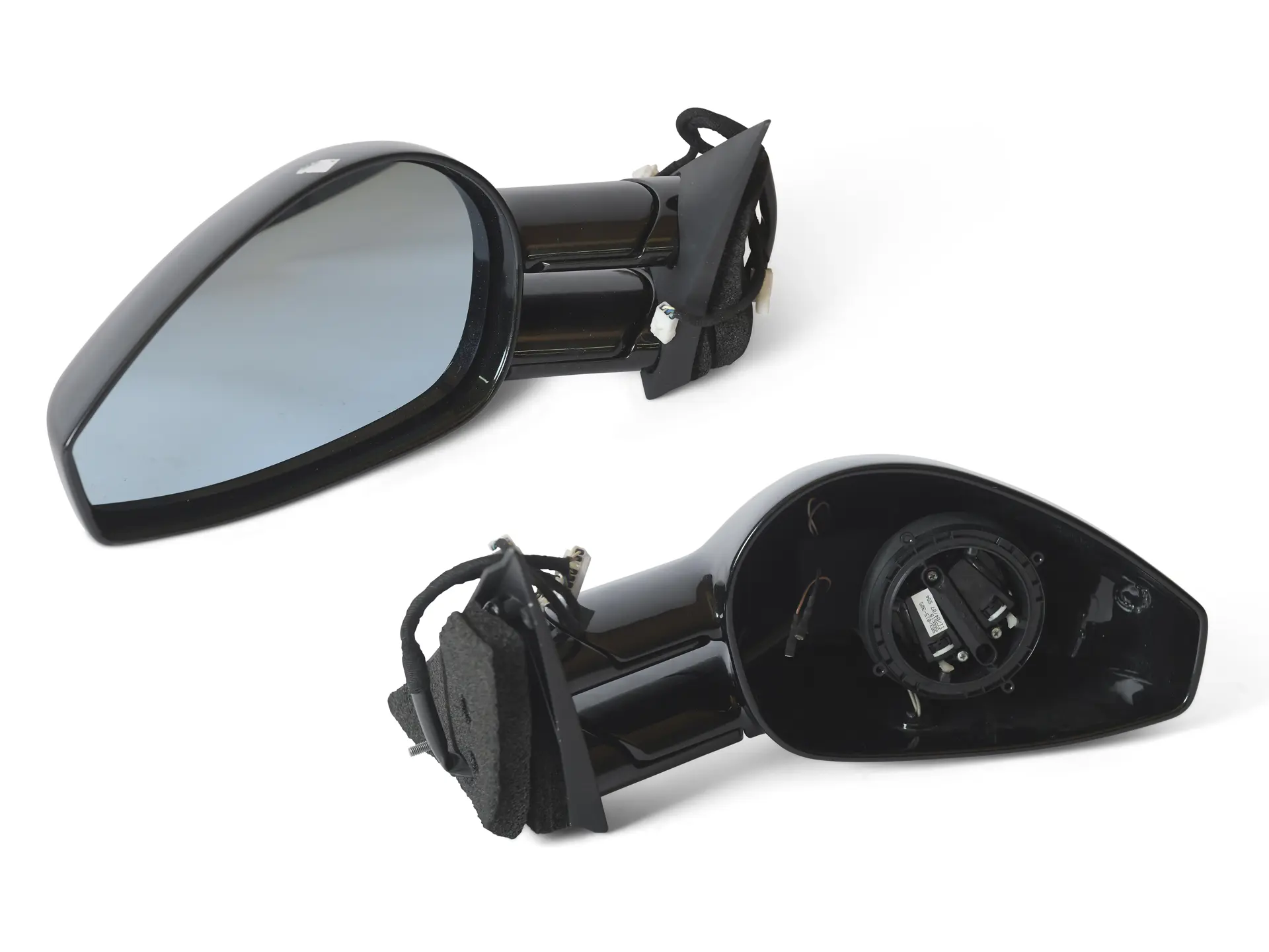 Pair of Ferrari 599 Black Door Mirrors | The Garagista Collection | RM ...