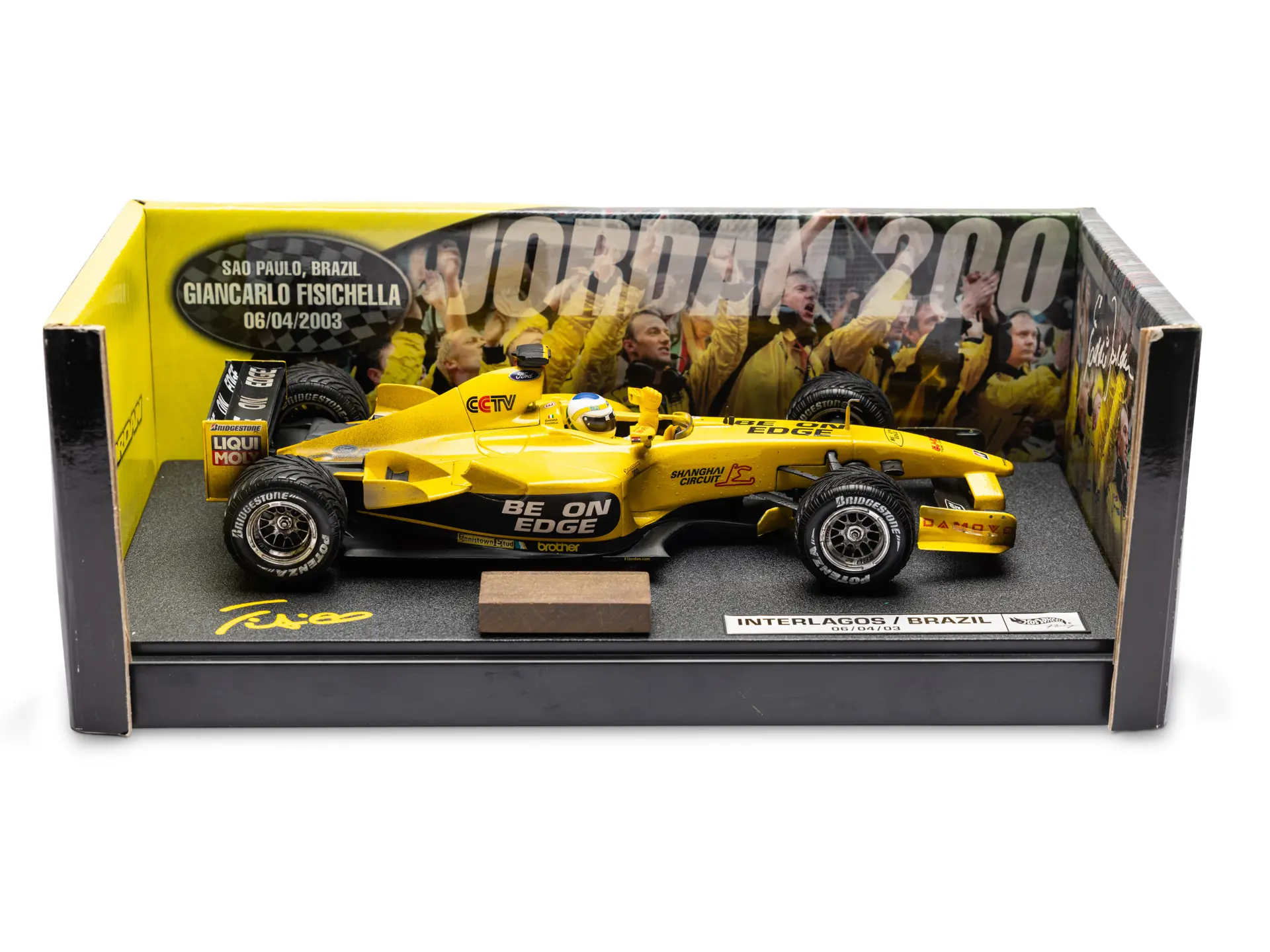 Jordan Grand Prix EJ13 1:18 Scale Model by Hot Wheels | The Schumacher ...