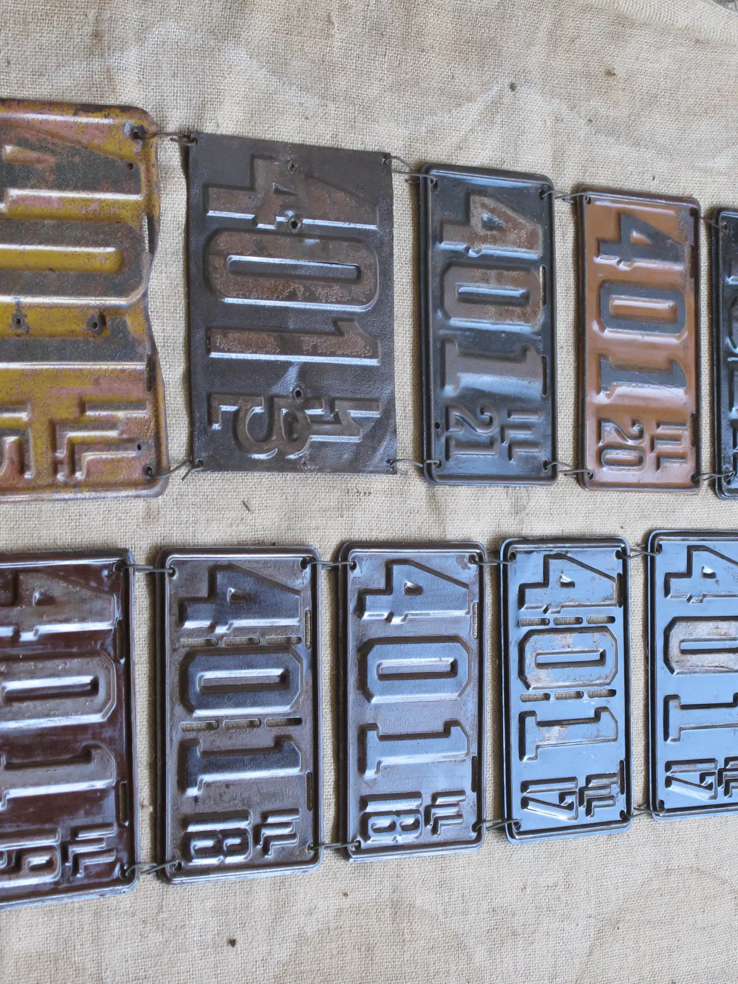 Pre-War Illinois Three Digit License Plates | The Lee Roy Hartung ...