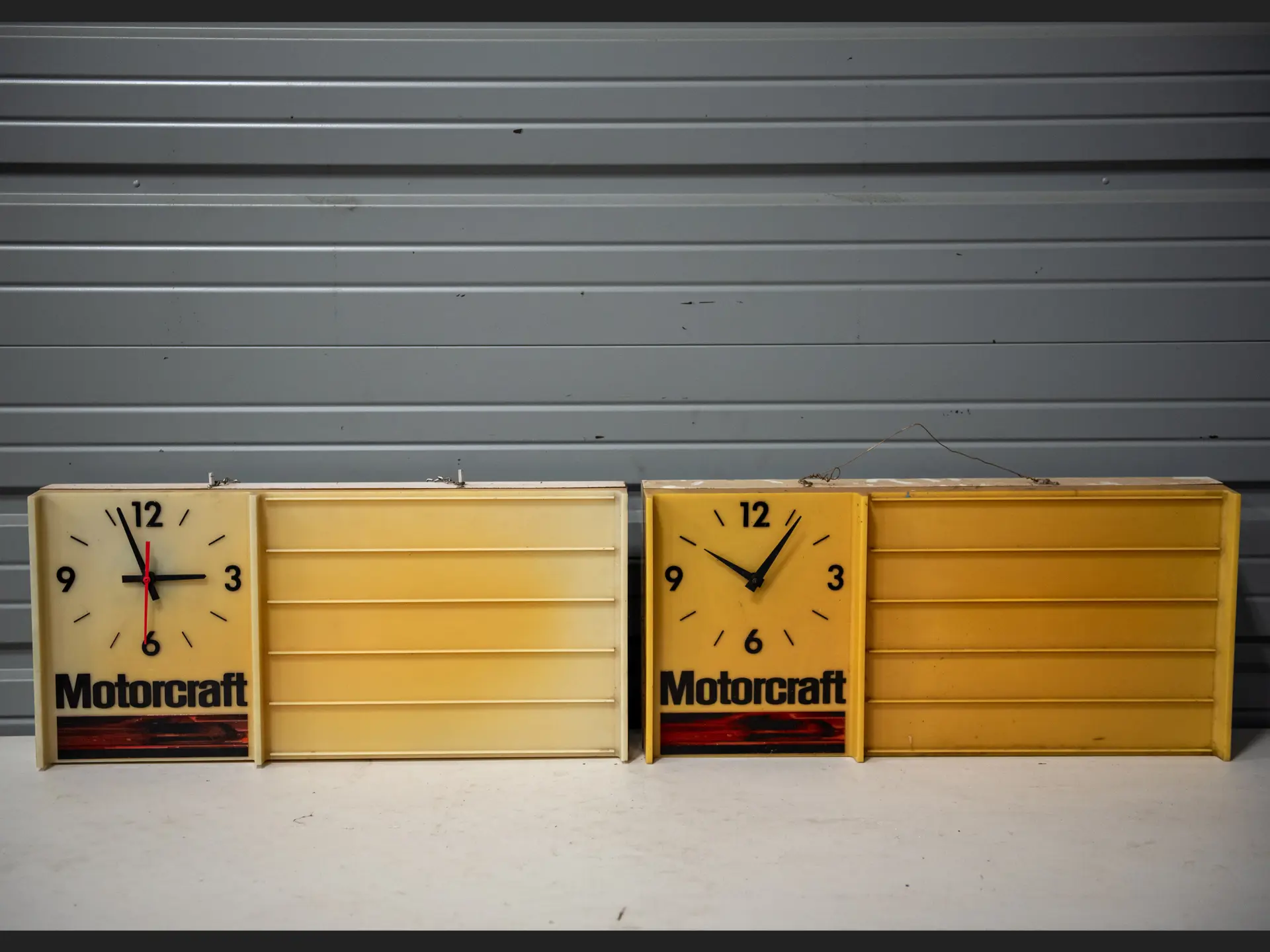 Ford Motorcraft Clock Display Signs | Auburn Fall 2021 | RM Sotheby's