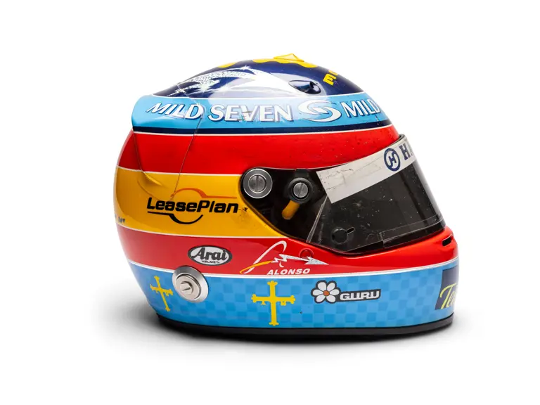2004 Fernando Alonso Renault Formula 1 Arai Signed Helmet | The ...
