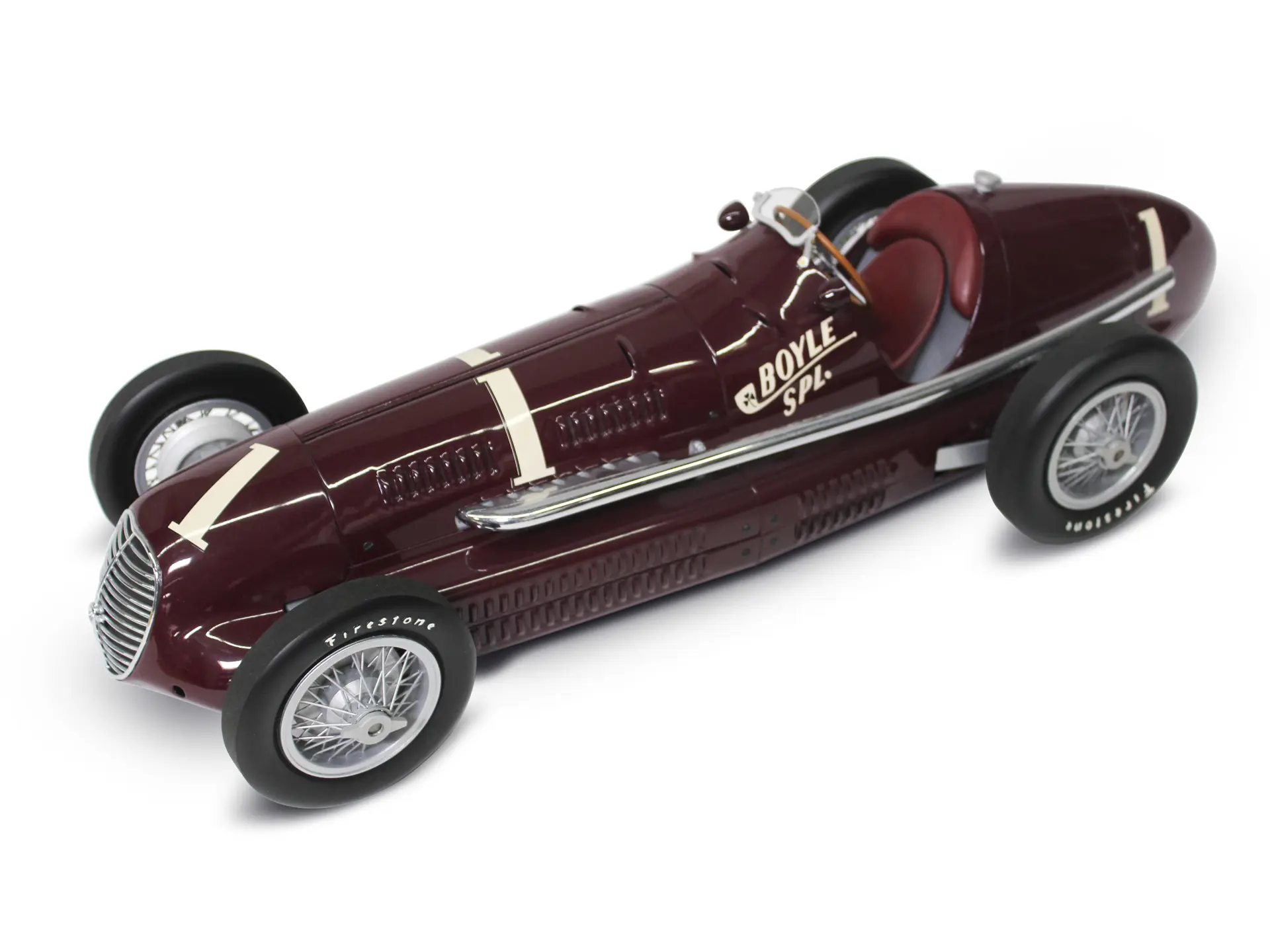 1939-40 Maserati 8CTF Boyle Special Indianapolis 1:8 Scale Model by ...