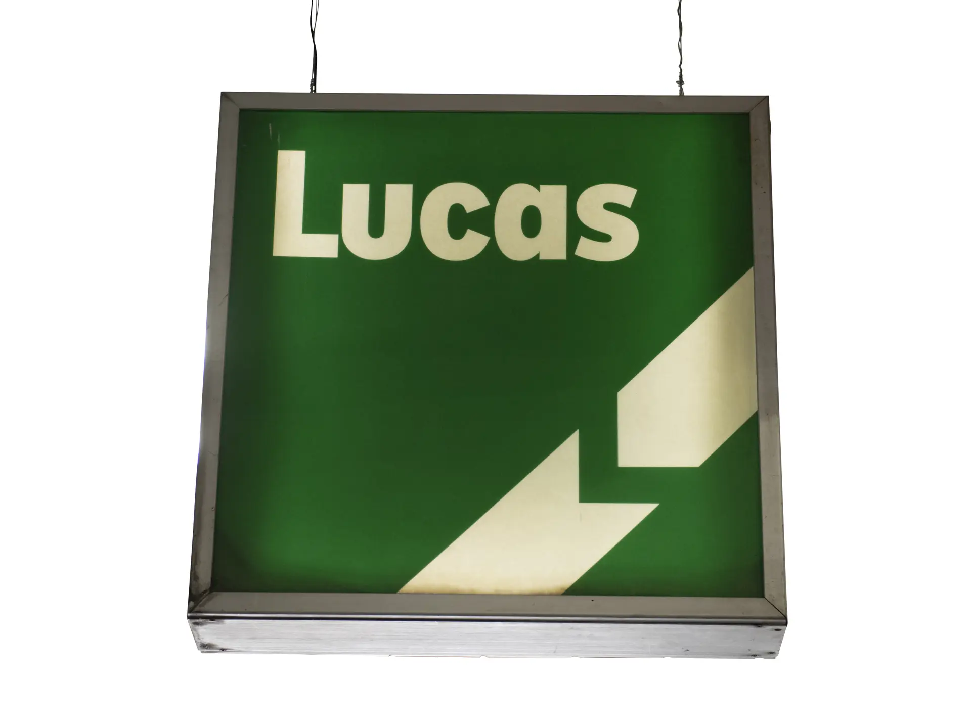 Lucas Illuminated Sign | Gene Ponder Collection | RM Sotheby's