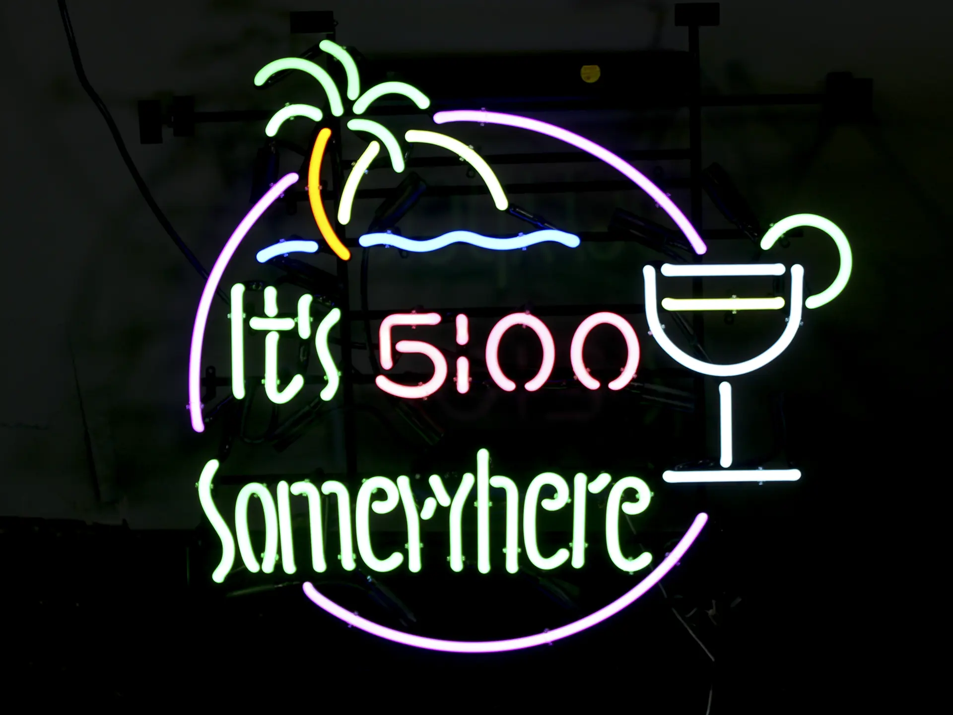 “Its 5 O’Clock Somewhere” Neon Sign | Auburn Fall 2018 | RM Sotheby's