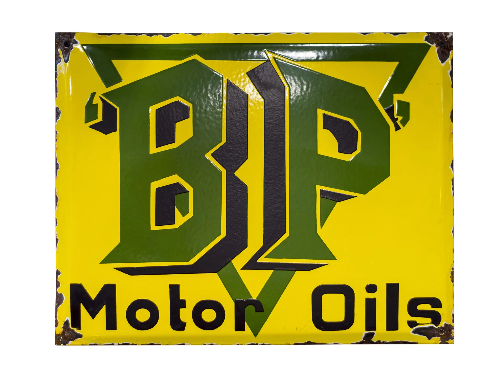 BP Motor Oils Porcelain Sign | Gene Ponder Collection | RM Sotheby's