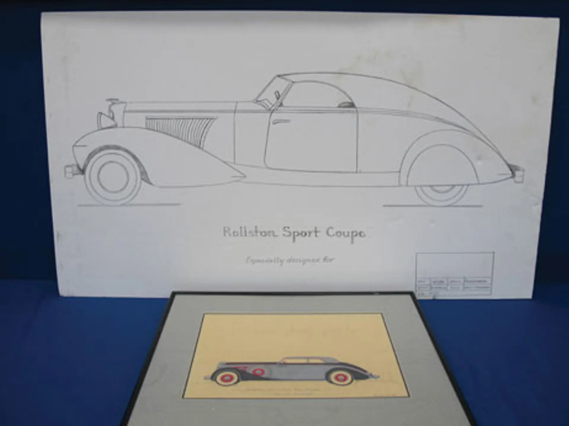 Duesenberg Blueprint, Pakcard Blueprint | Auburn Fall 2012 | RM Sotheby's