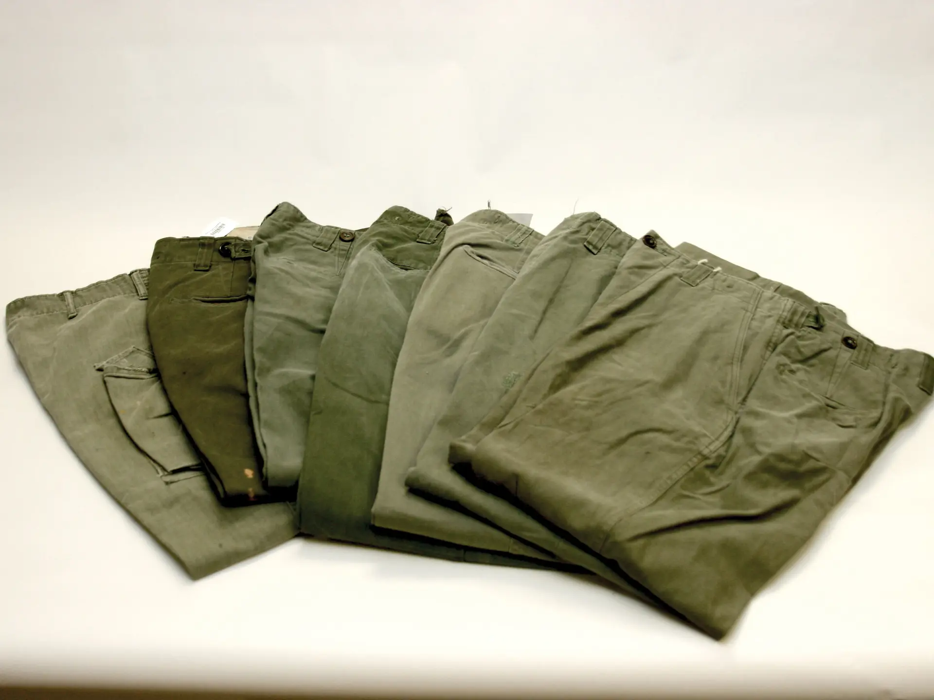 US Army Cotton Military Pants - Seven Pairs | The National Military ...