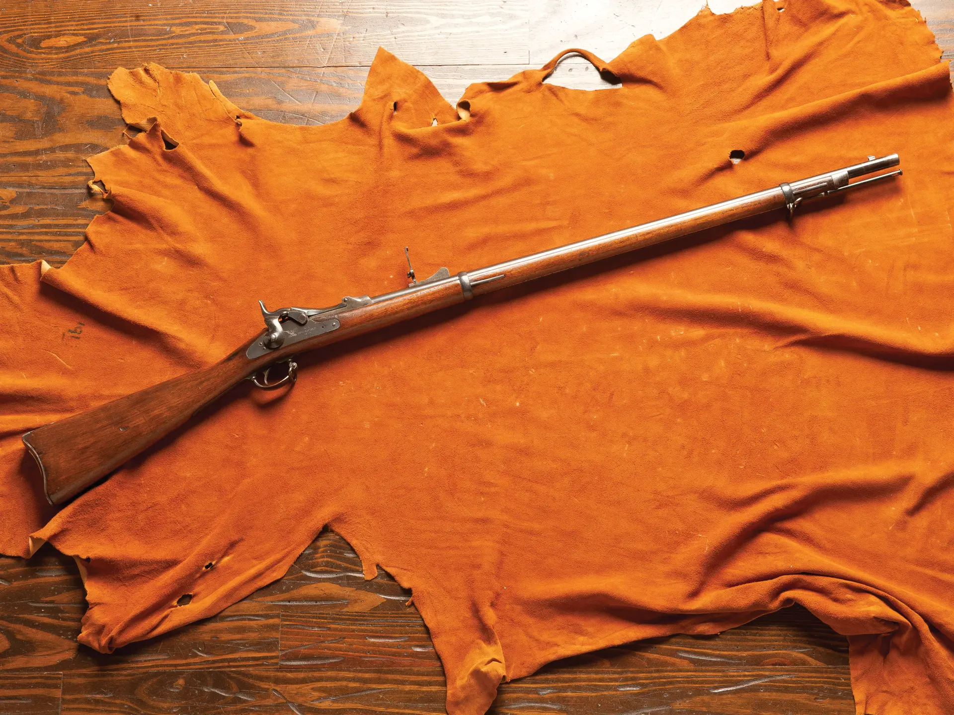 U.S. Springfield Model 1873 Trapdoor Muzzle Load Rifle | The Milhous ...