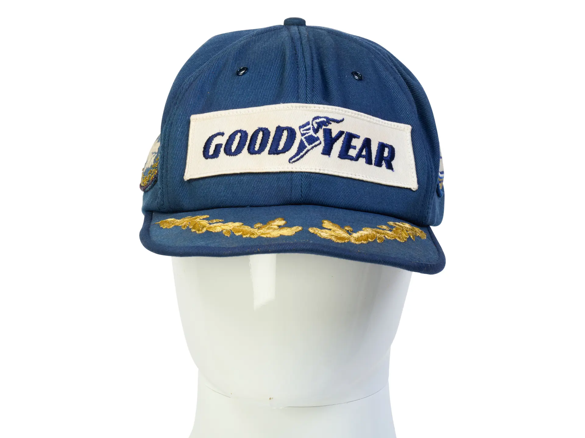 1986 Goodyear Podium Navy Cap - British Grand Prix Winner | Nigel ...