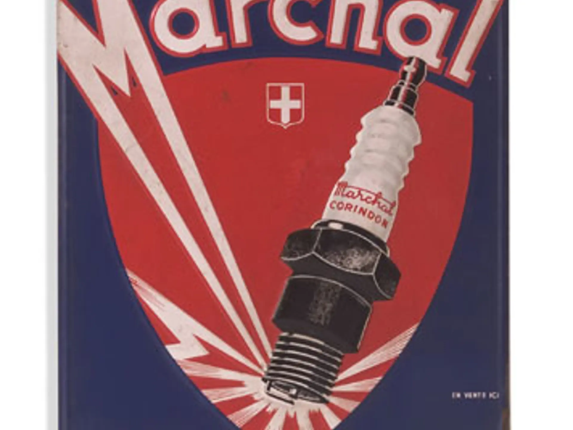 MARCHAL SPARK PLUGS SIGN | The Ponder Collection | RM Sotheby's