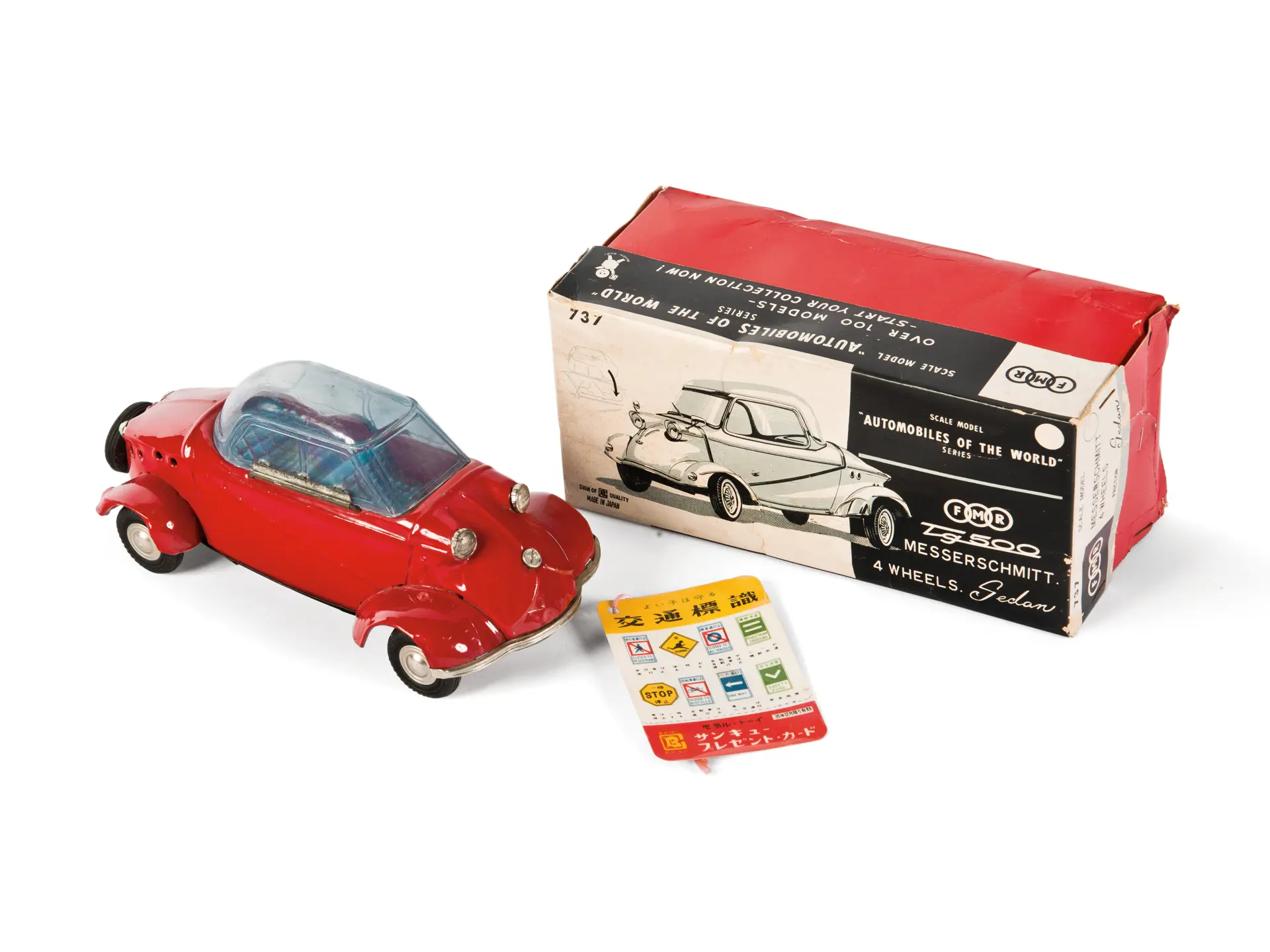 Bandai Messerschmitt Tiger Toy Car and Original Box | The Bruce Weiner ...