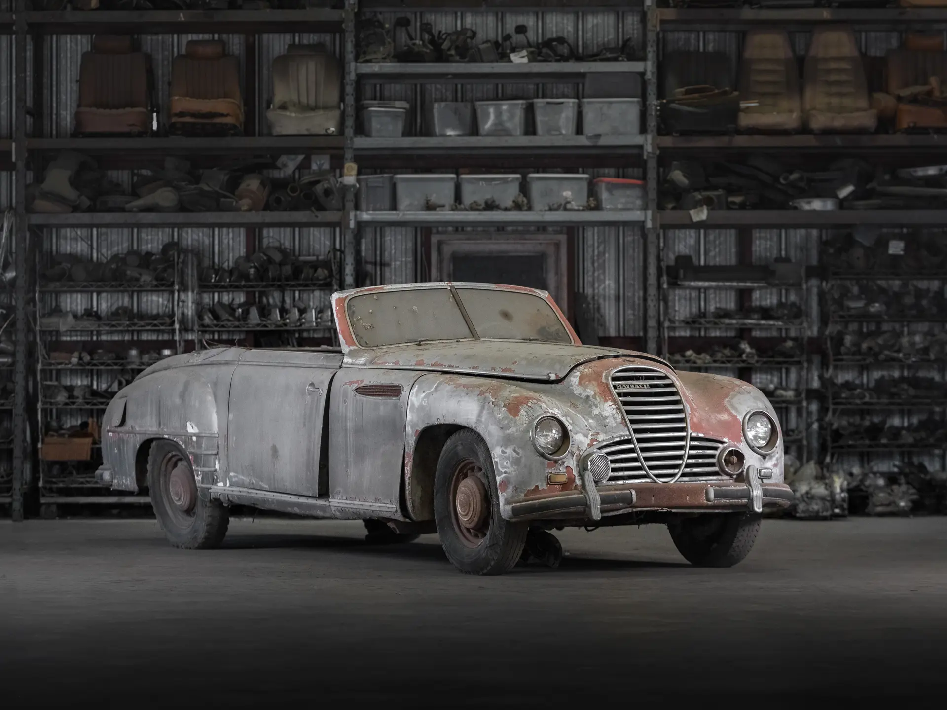 1939 Maybach SW38 'Ponton-Sport' Cabriolet by Wendler | The Junkyard ...