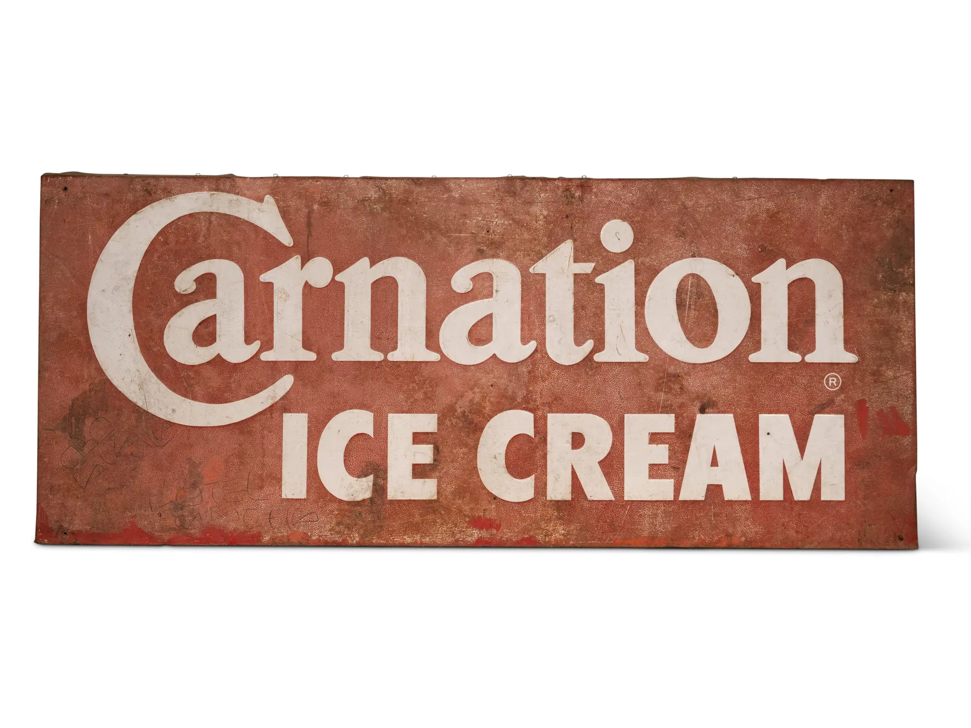 Carnation Ice Cream Single-Sided Tin Sign | THE MITOSINKA COLLECTION ...