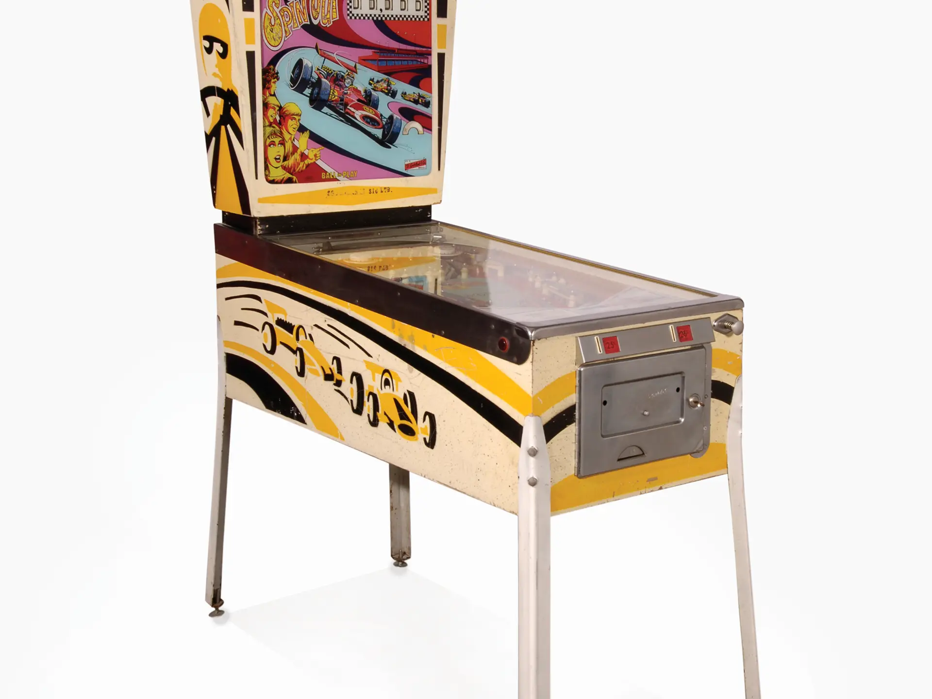 GOTTLIEB’S SPIN OUT PINBALL MACHINE | The Ponder Collection | RM Sotheby's