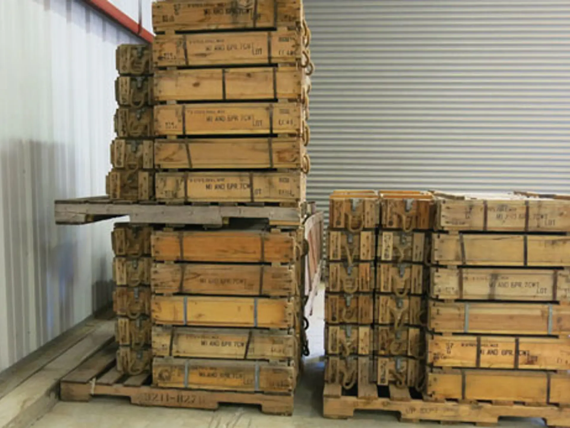 Two Skids Of 57G 2CTGS Drills Rounds | The Littlefield Collection | RM ...