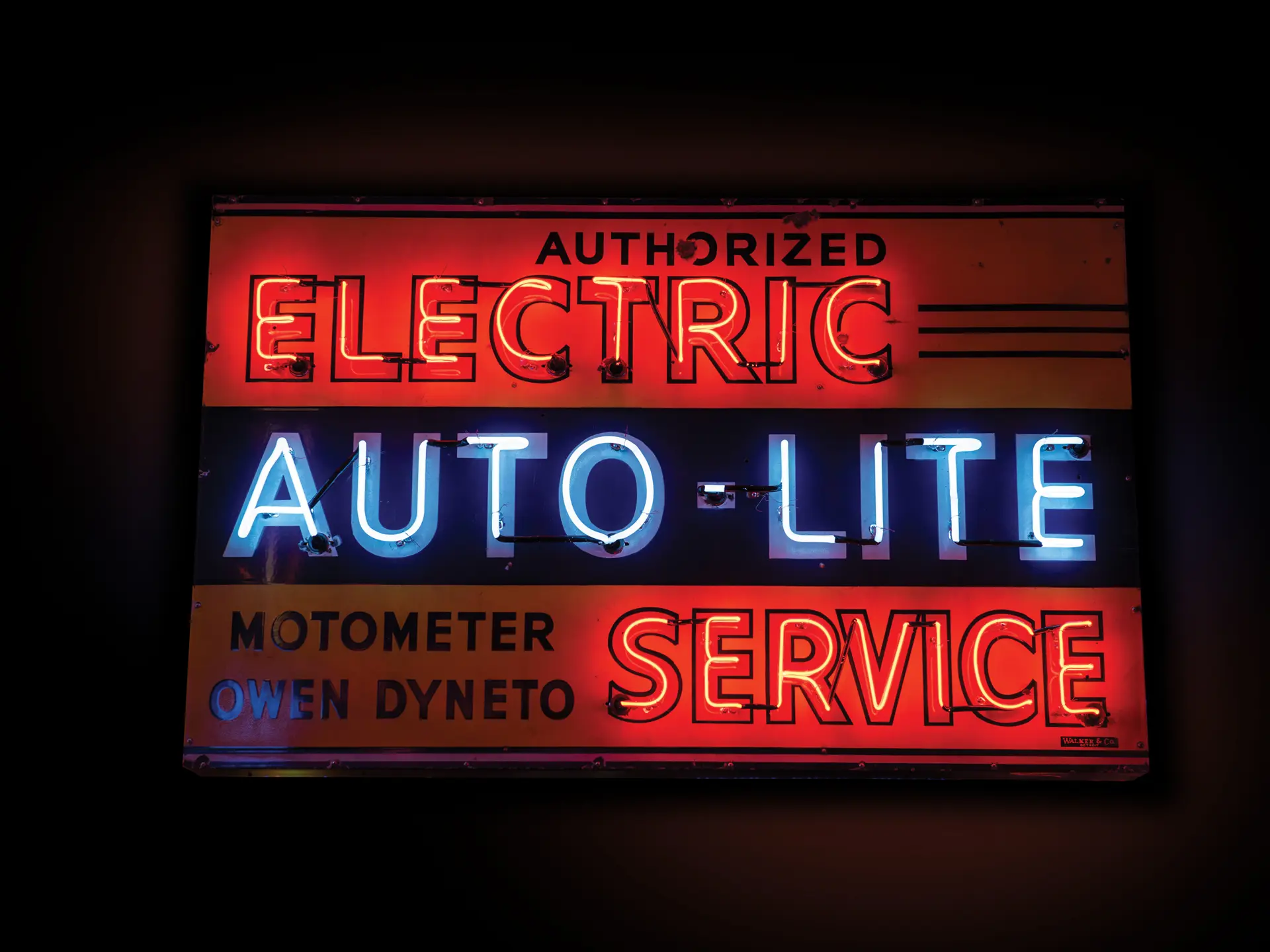 Auto-Lite Authorized Electric Service Neon Sign | The Dingman ...