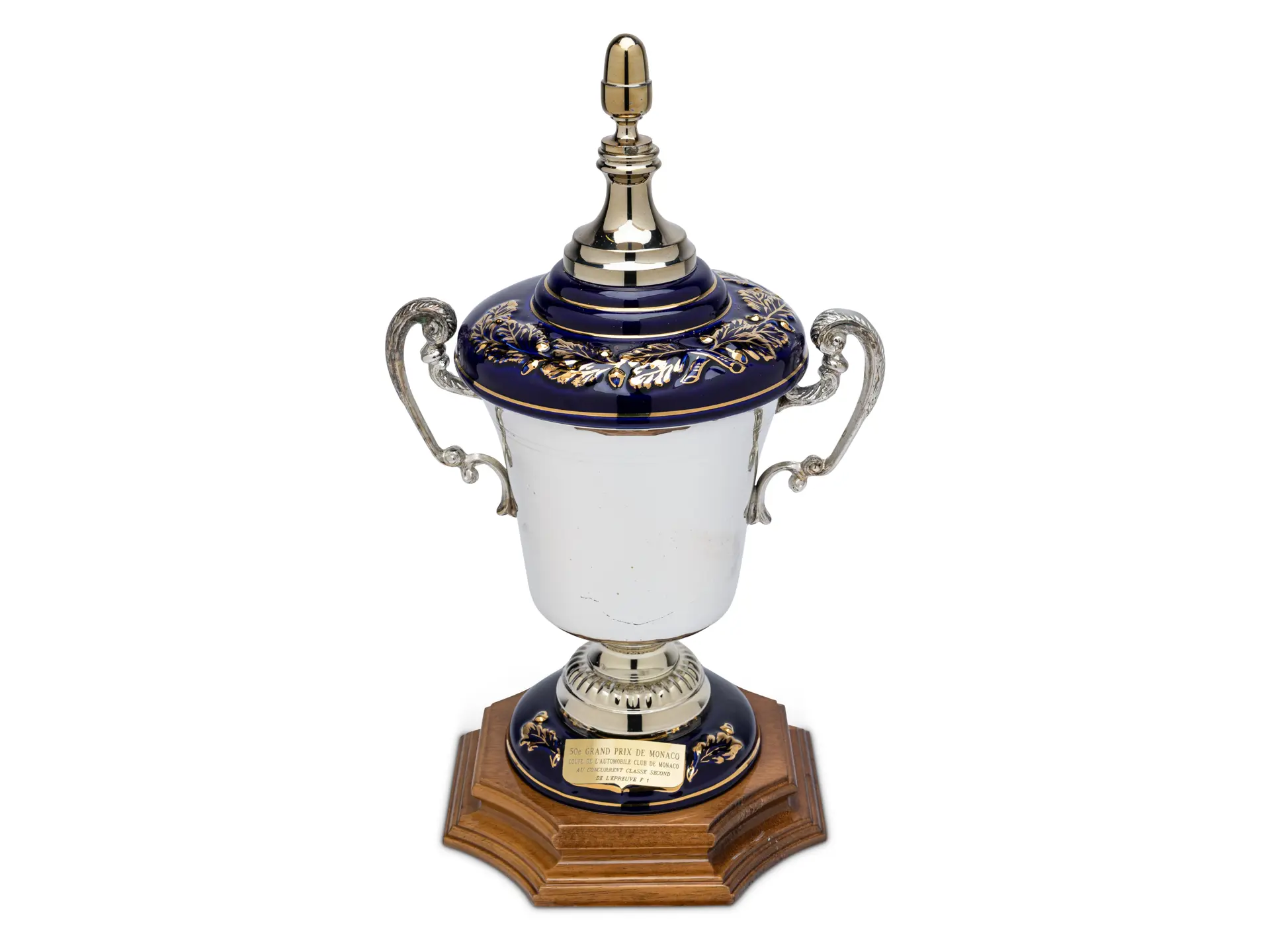 1992 Monaco Grand Prix 2nd-Place Trophy | Nigel Mansell’s Legacy ...