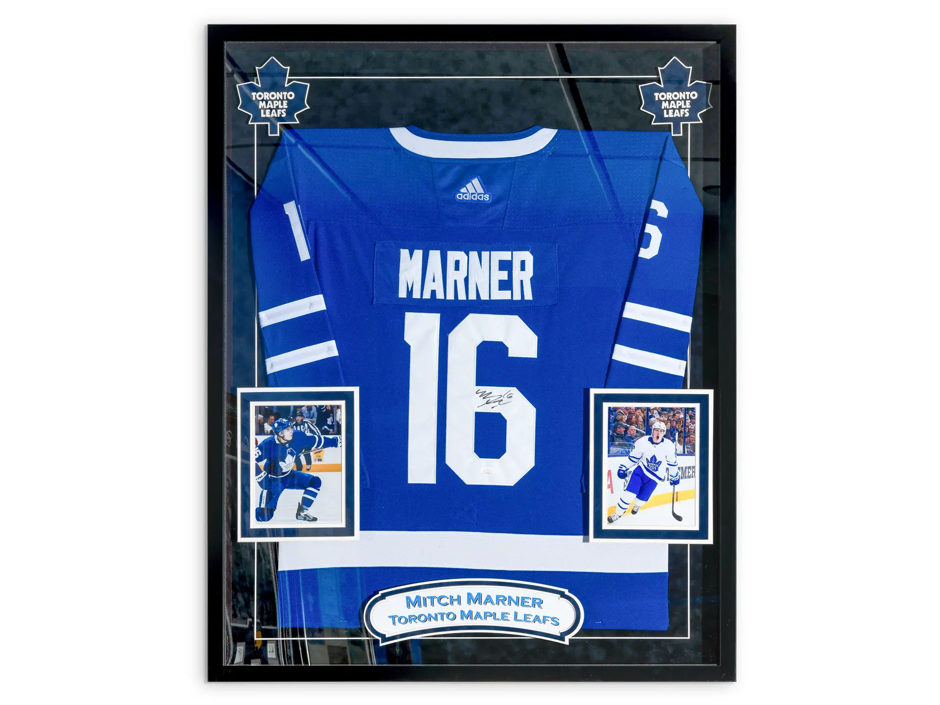 Mitch Marner Toronto Maple Leafs Autographed Commemorative Jersey ...