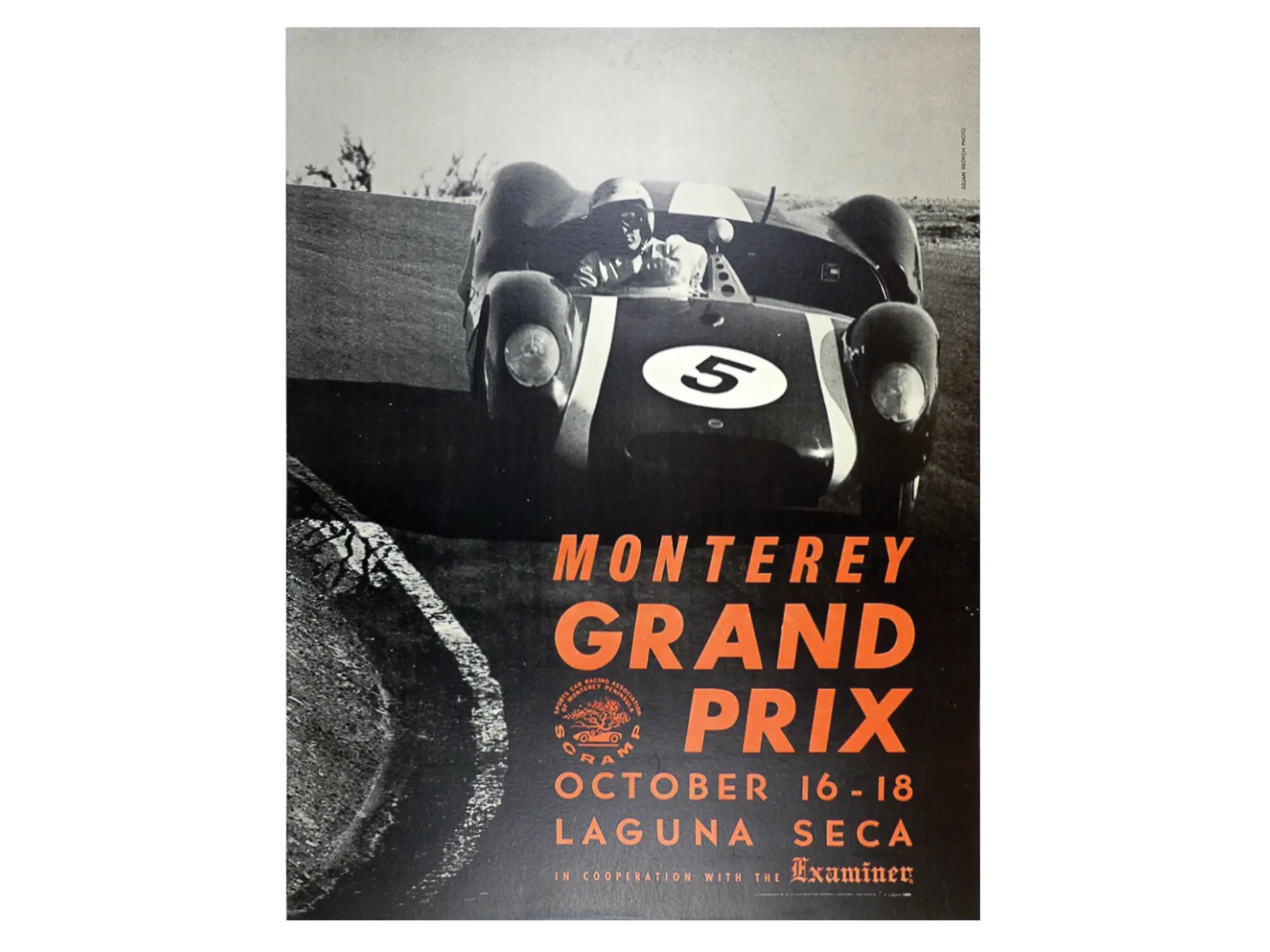 Monterey Grand Prix, Laguna Seca, 1962 | Original Racing Posters, 1925 ...