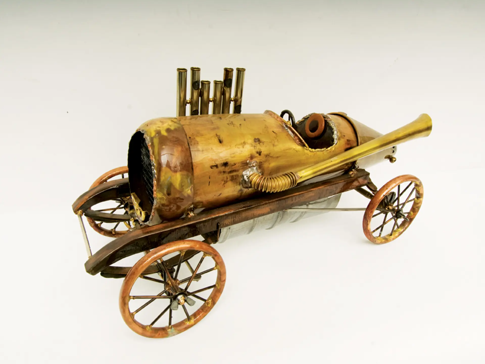 Metal Race Car Sculpture | The Al Wiseman Collection | RM Sotheby's