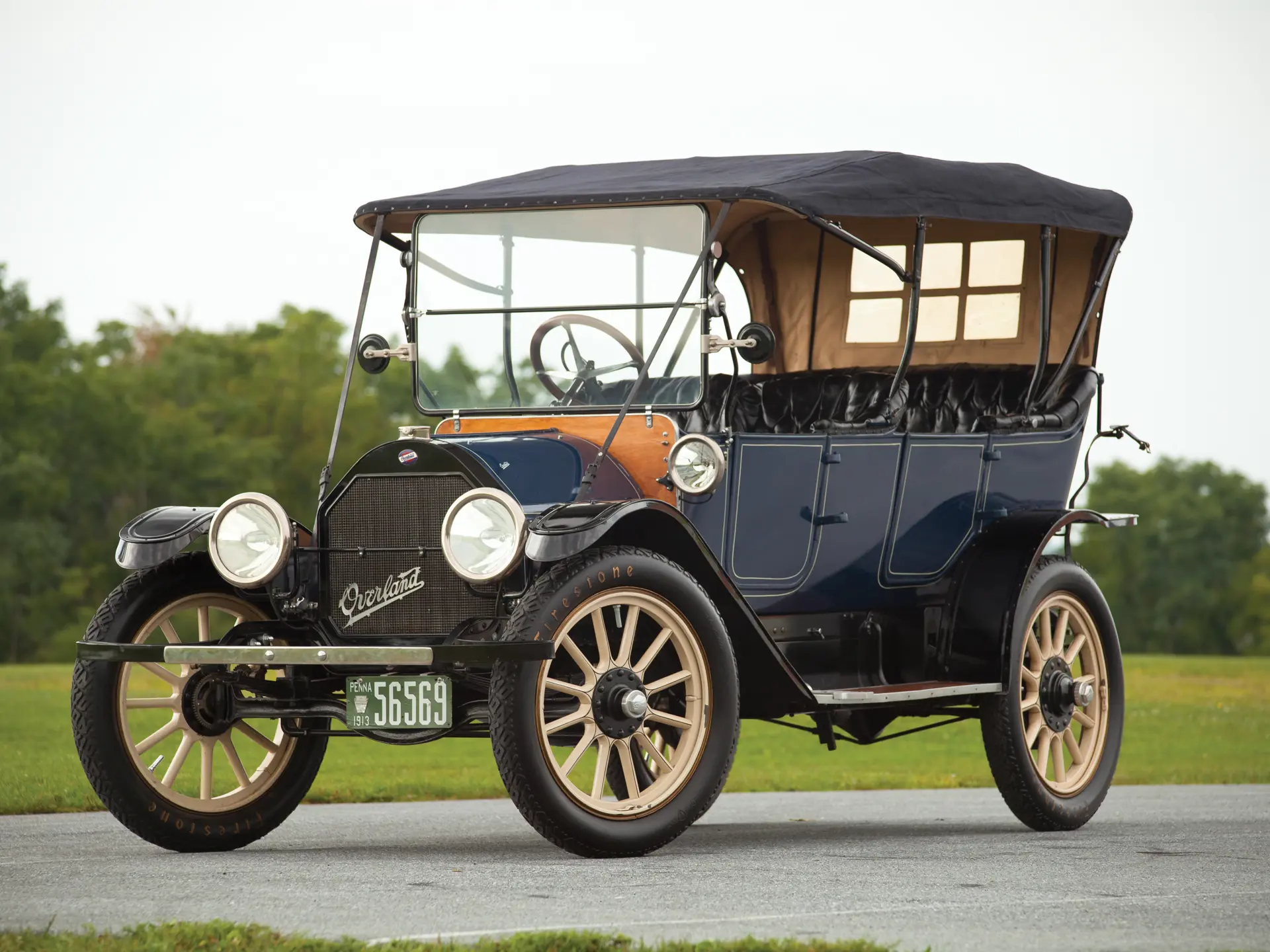1913 Overland Model 69 Five-Passenger Touring | Hershey 2014 | RM Sotheby's