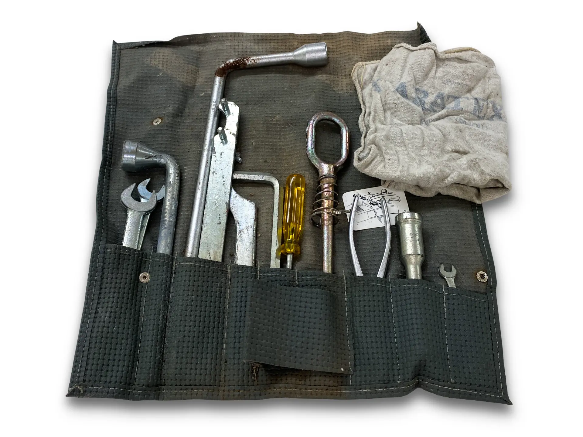 Porsche 911 Tool Kit, Woven Gray Vinyl | The White Collection | Online ...