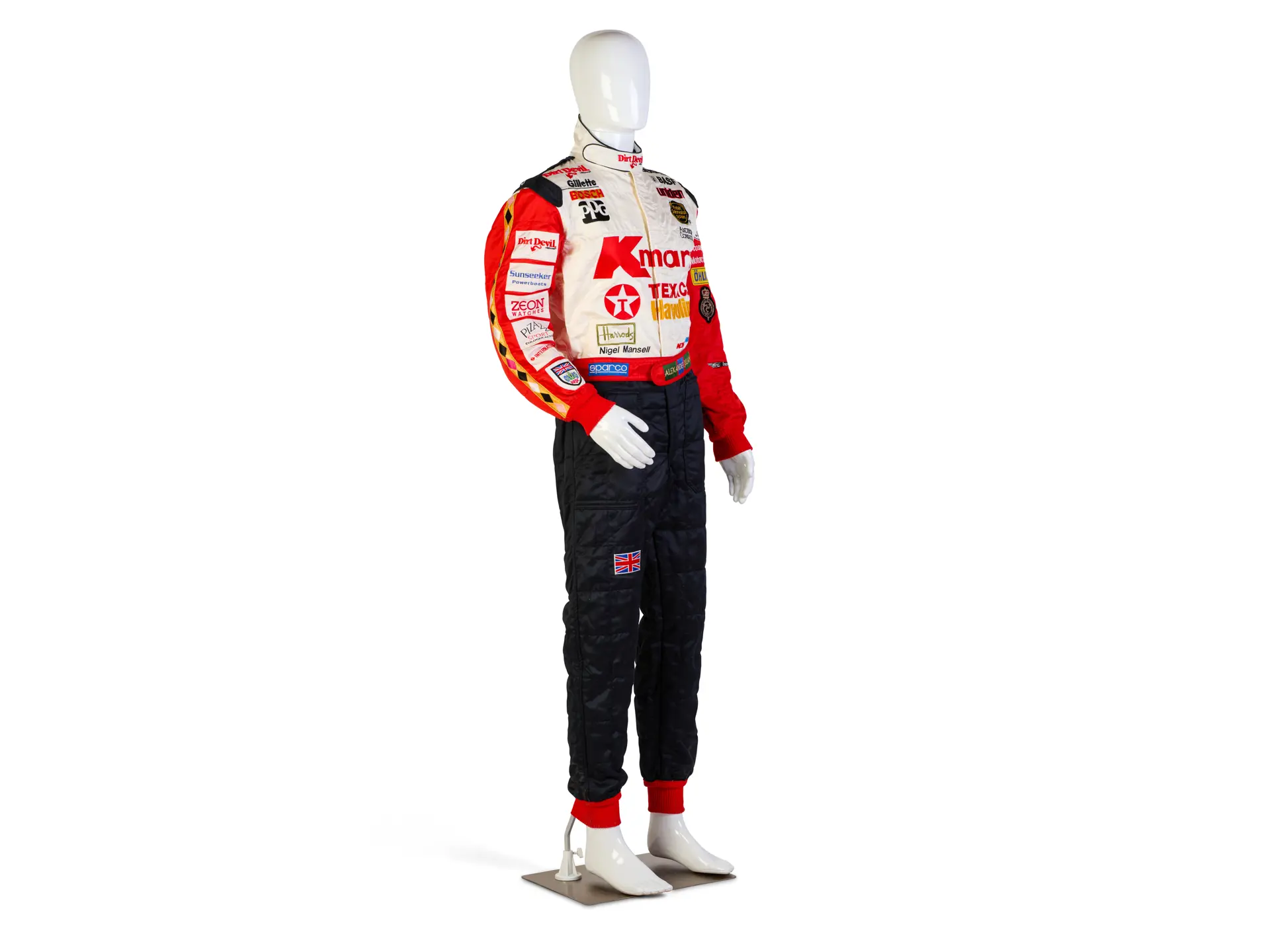 1993/1994 Newman Haas Racing Sparco IndyCar Race Suit | Nigel Mansell’s ...