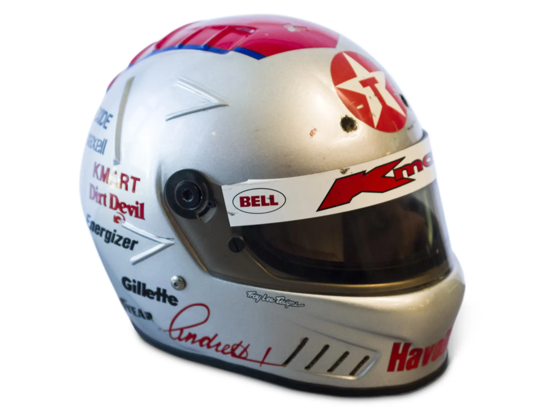 Mario Andretti Race Worn Helmet | Haas Collection | RM Sotheby's