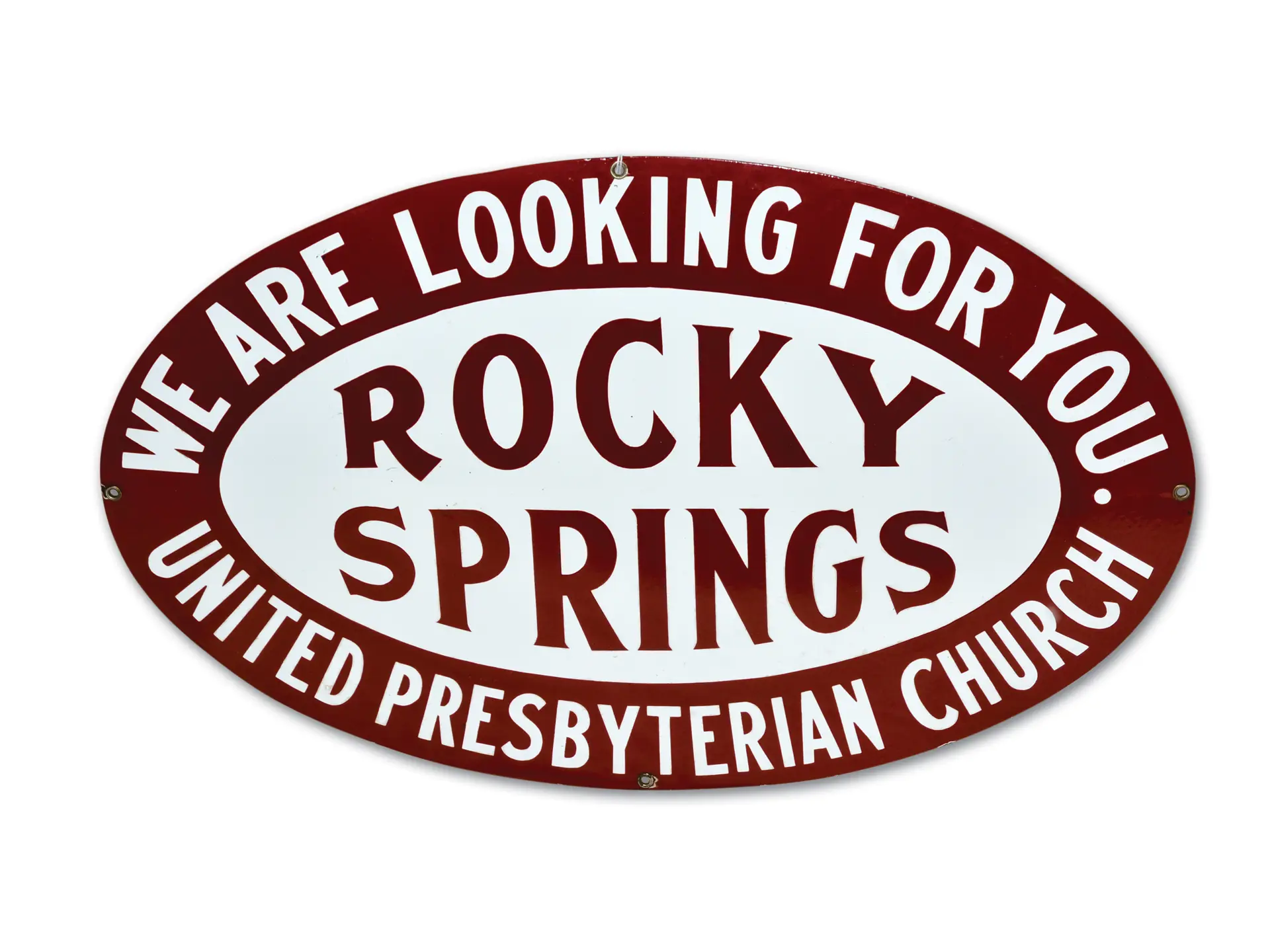 Rock Springs United Presbyterian Church Sign | Auburn Spring 2019 | RM ...