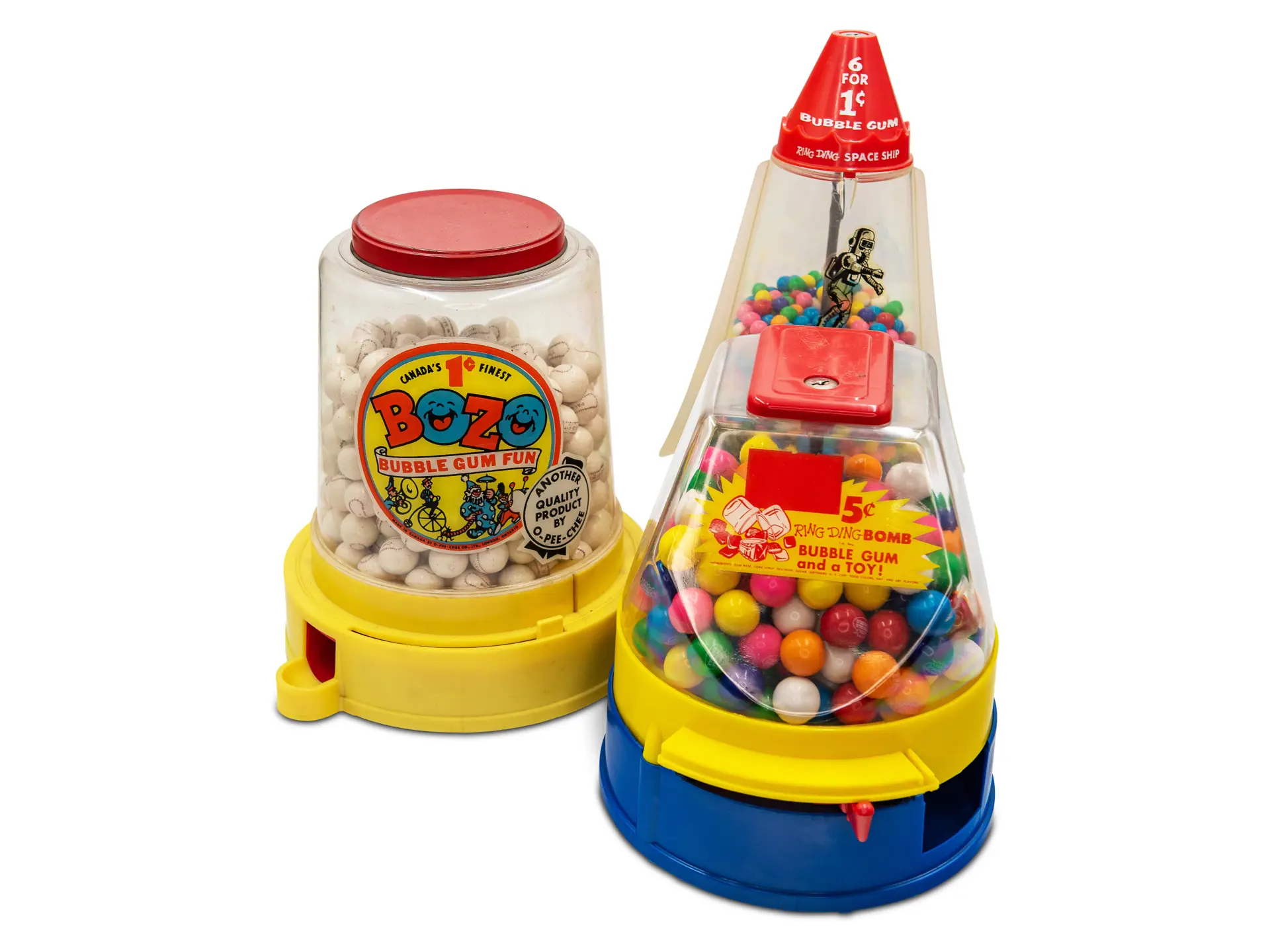 Assorted Ring Ding Gumball Machines | Handle with Fun | RM Sotheby's