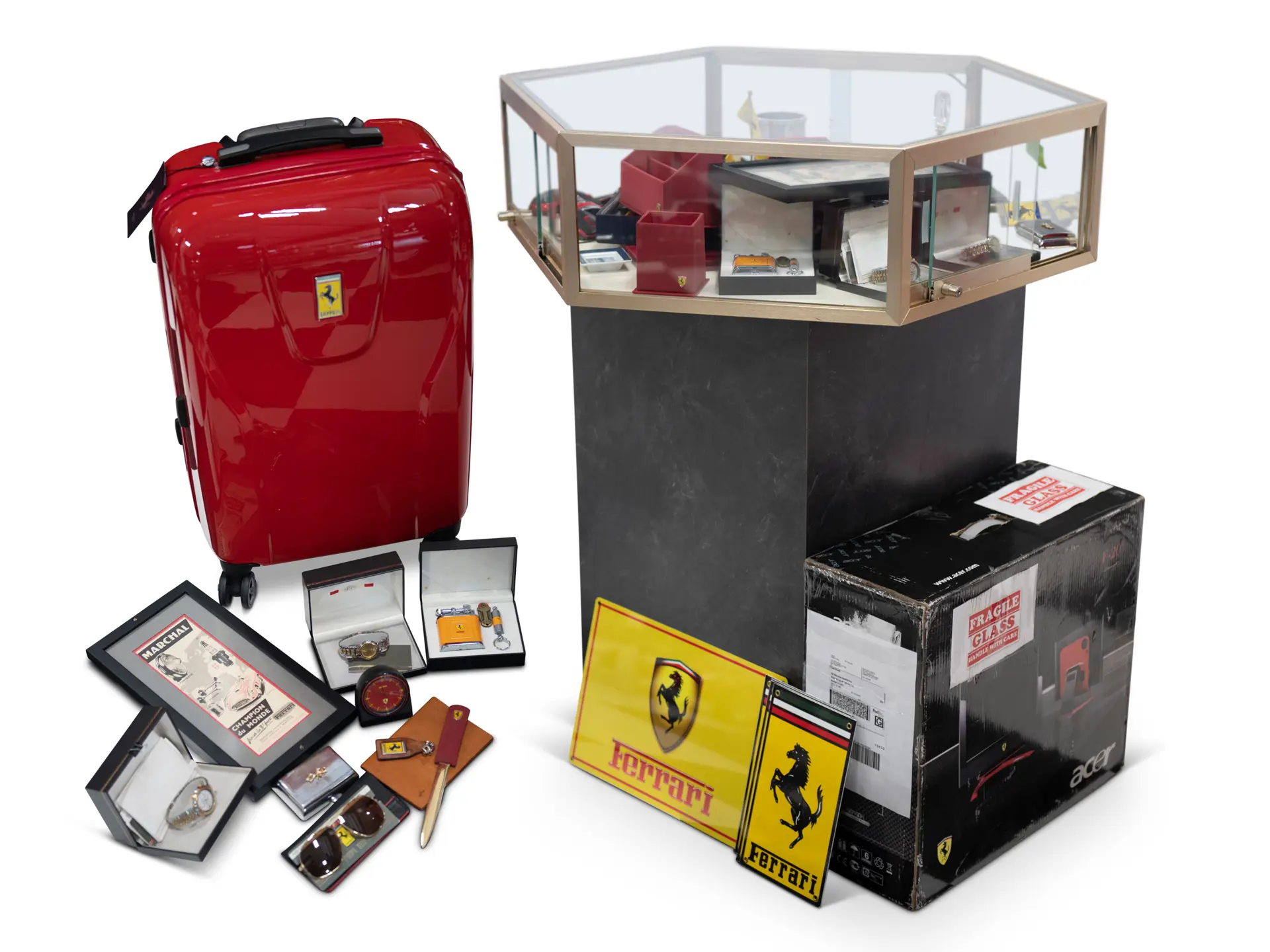 Ferrari Collectibles and Display Case | Gene Ponder Collection | RM ...