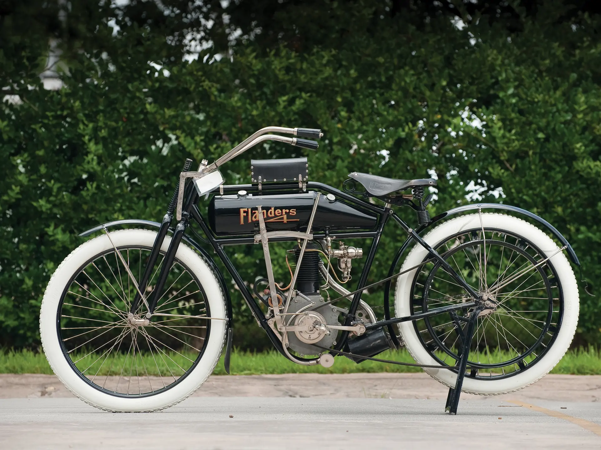 1911 Flanders 4 HP Single Motorcycle | Vintage Motor Cars of Hershey ...