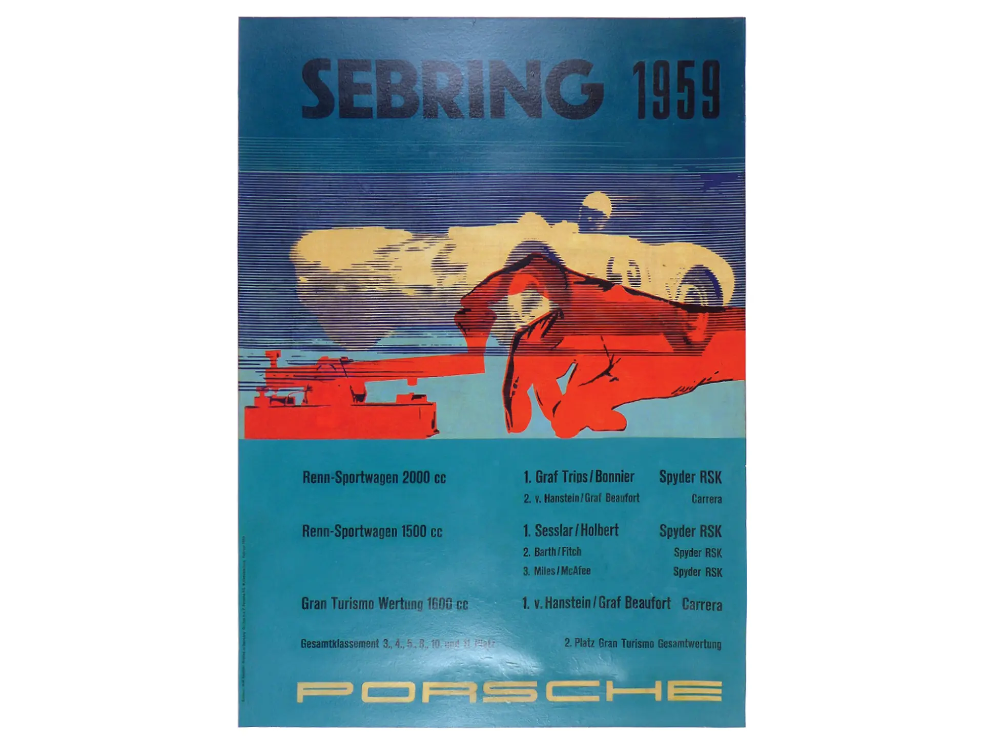 Sebring, 1959 | Classic & Rare Porsche Posters | RM Sotheby's