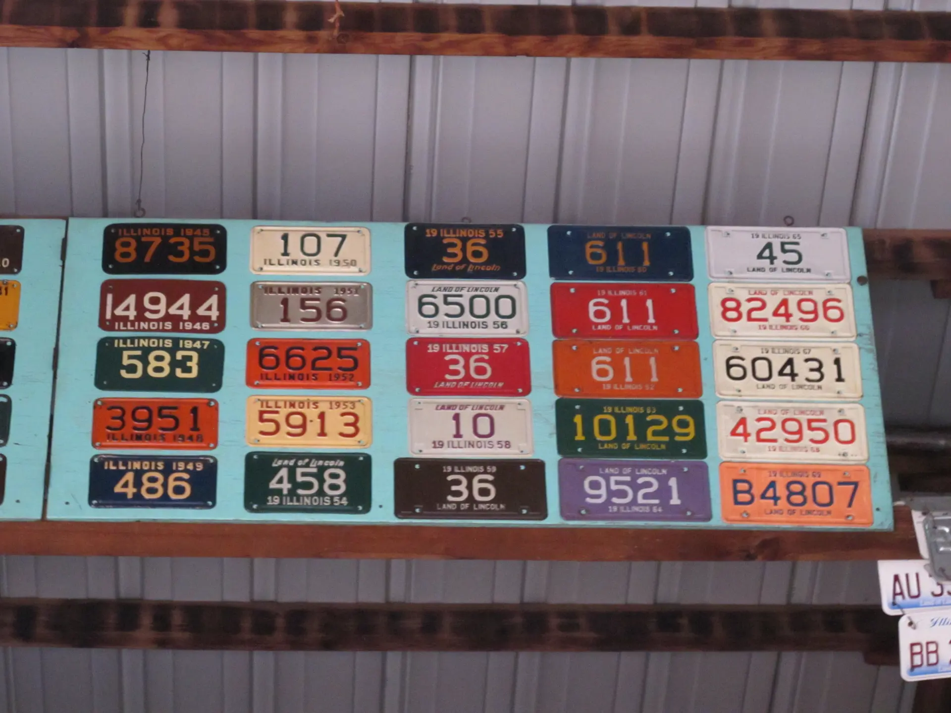 Lot of Illinois Motorcycle Plates | The Lee Roy Hartung Collection | RM ...