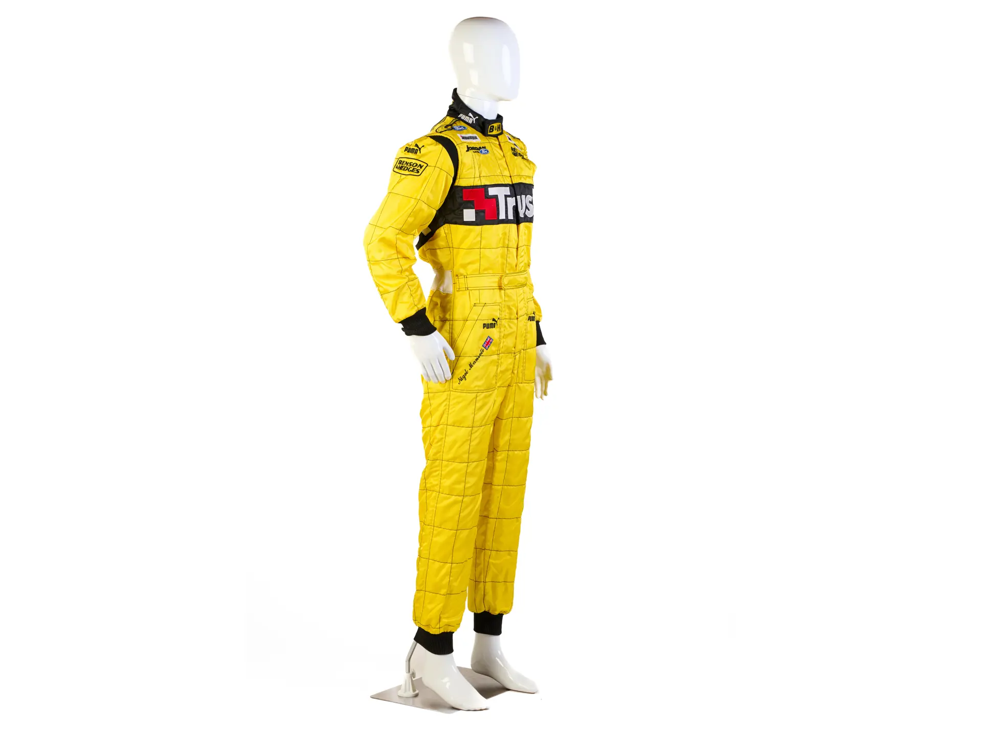 2004 Jordan Ford Benson & Hedges Sparco Formula 1 Race Suit | Nigel ...