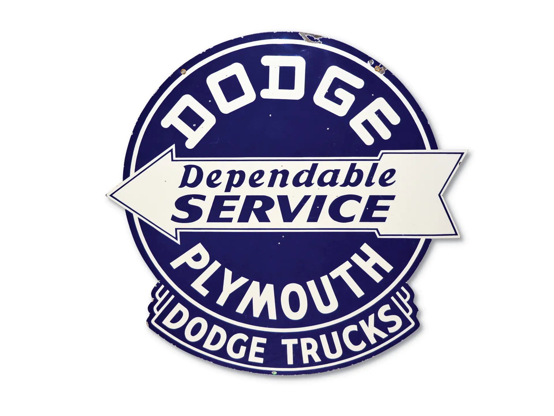 Dodge Plymouth Dodge Trucks Dependable Service Sign | Auburn Spring ...
