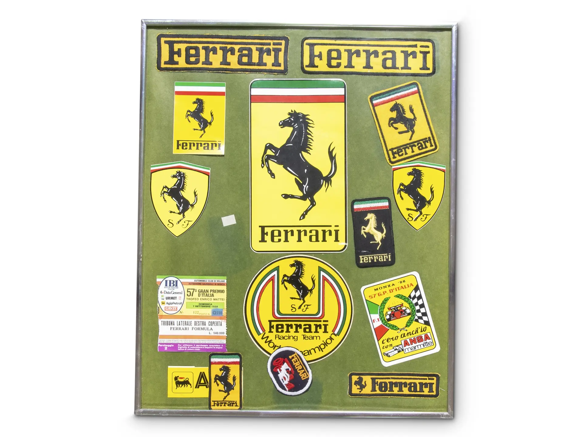 Ferrari Patches and Stickers | The Cohen Collection | RM Sotheby's