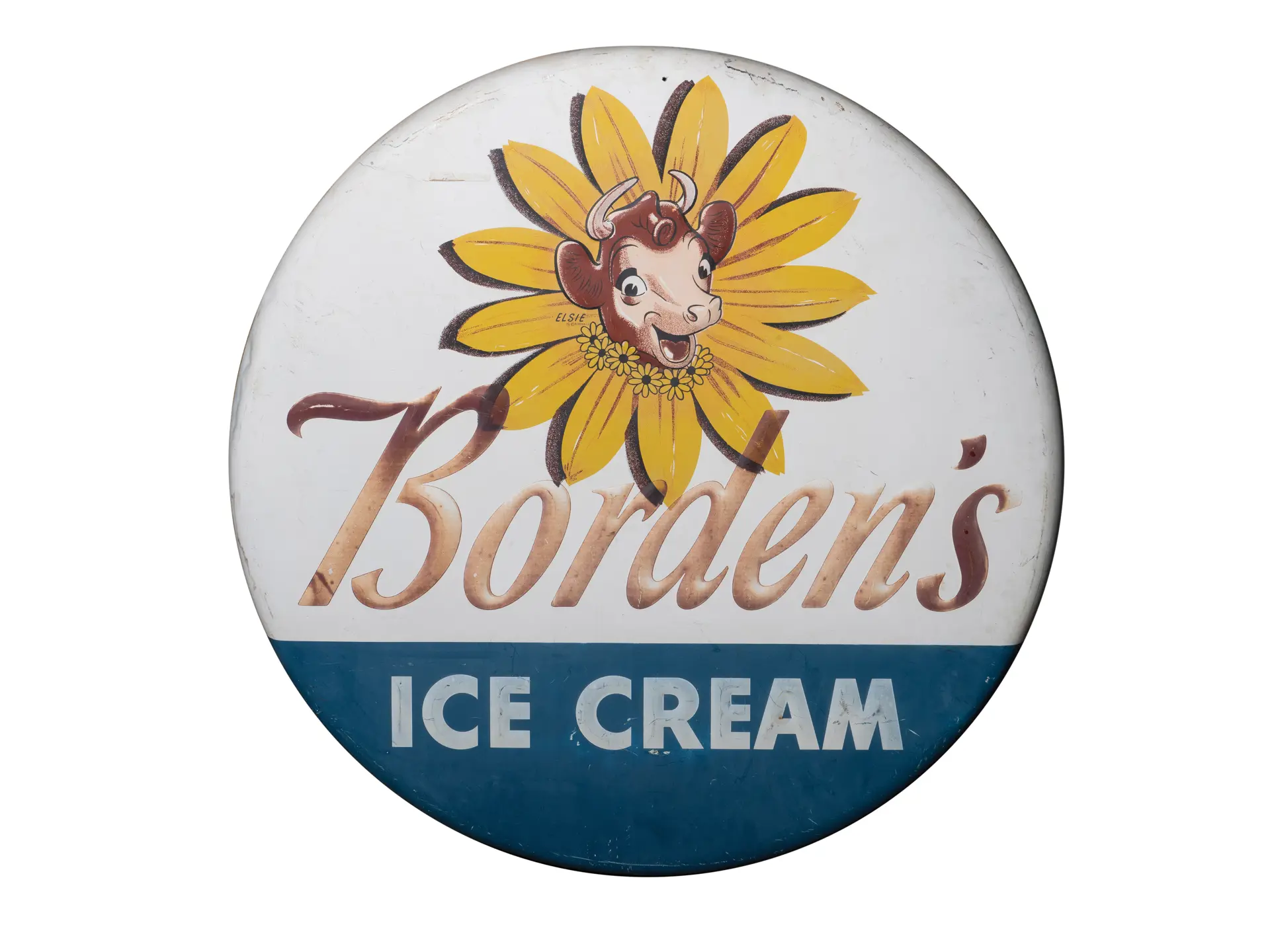Borden's Ice Cream Button Sign | The Dingman Collection | RM Sotheby's