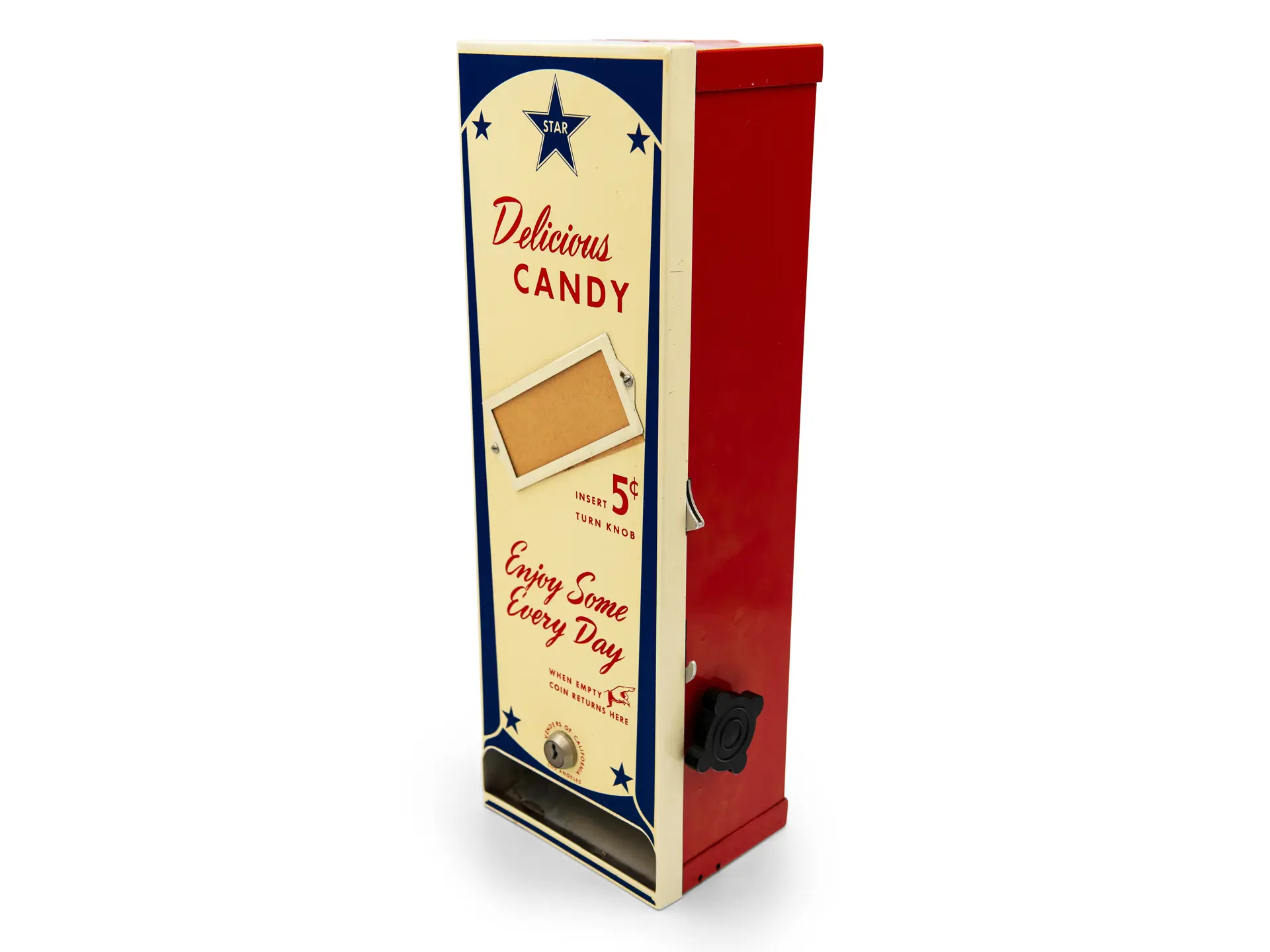 "Delicious Candy" Wall Mount 5¢ Candy Machine | Handle with Fun | RM ...