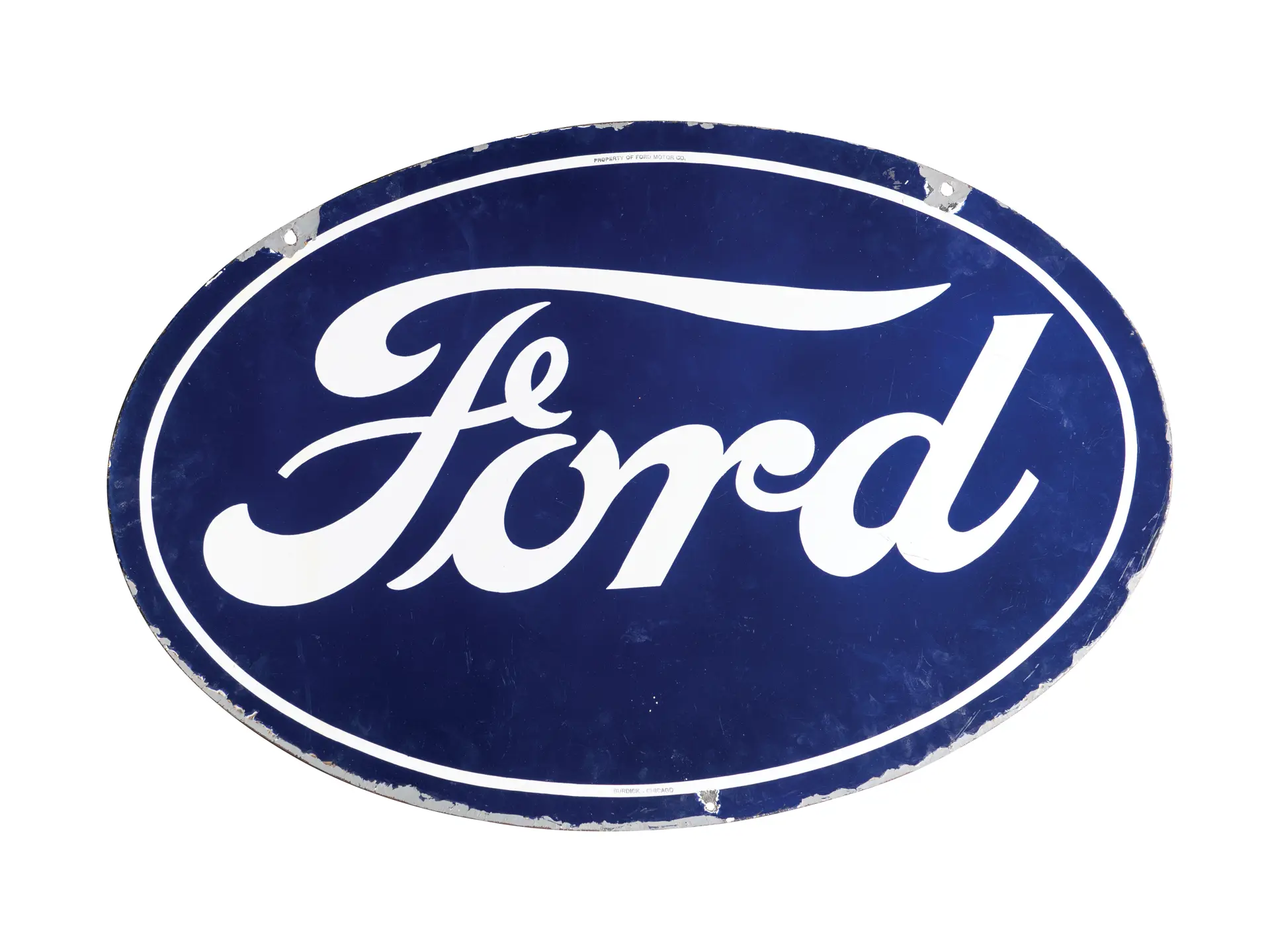 Ford Double-Sided Porcelain Sign | The Dingman Collection | RM Sotheby's