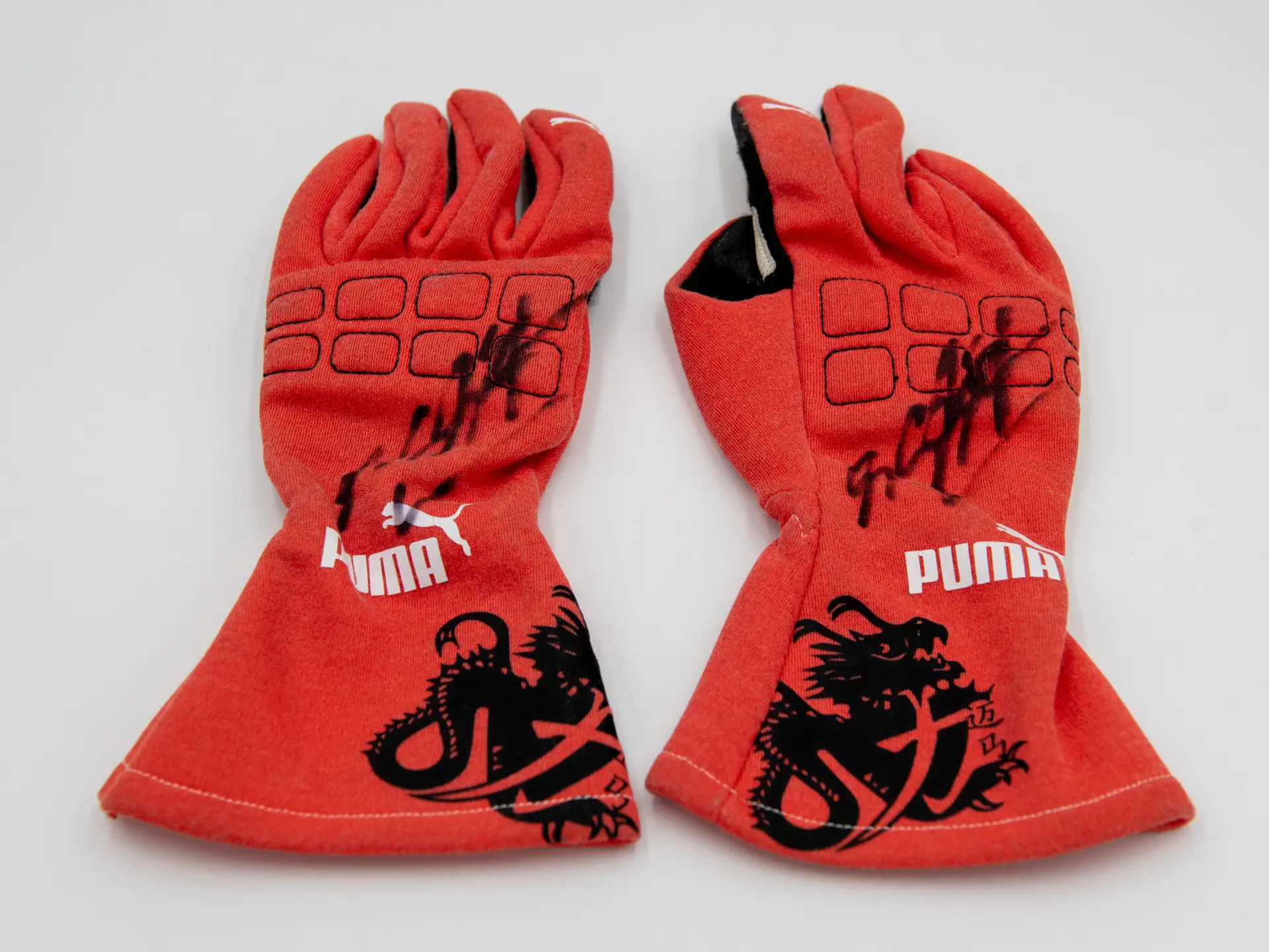 2012 Michael Schumacher Mercedes-Benz Puma Formula 1 Racing Gloves ...